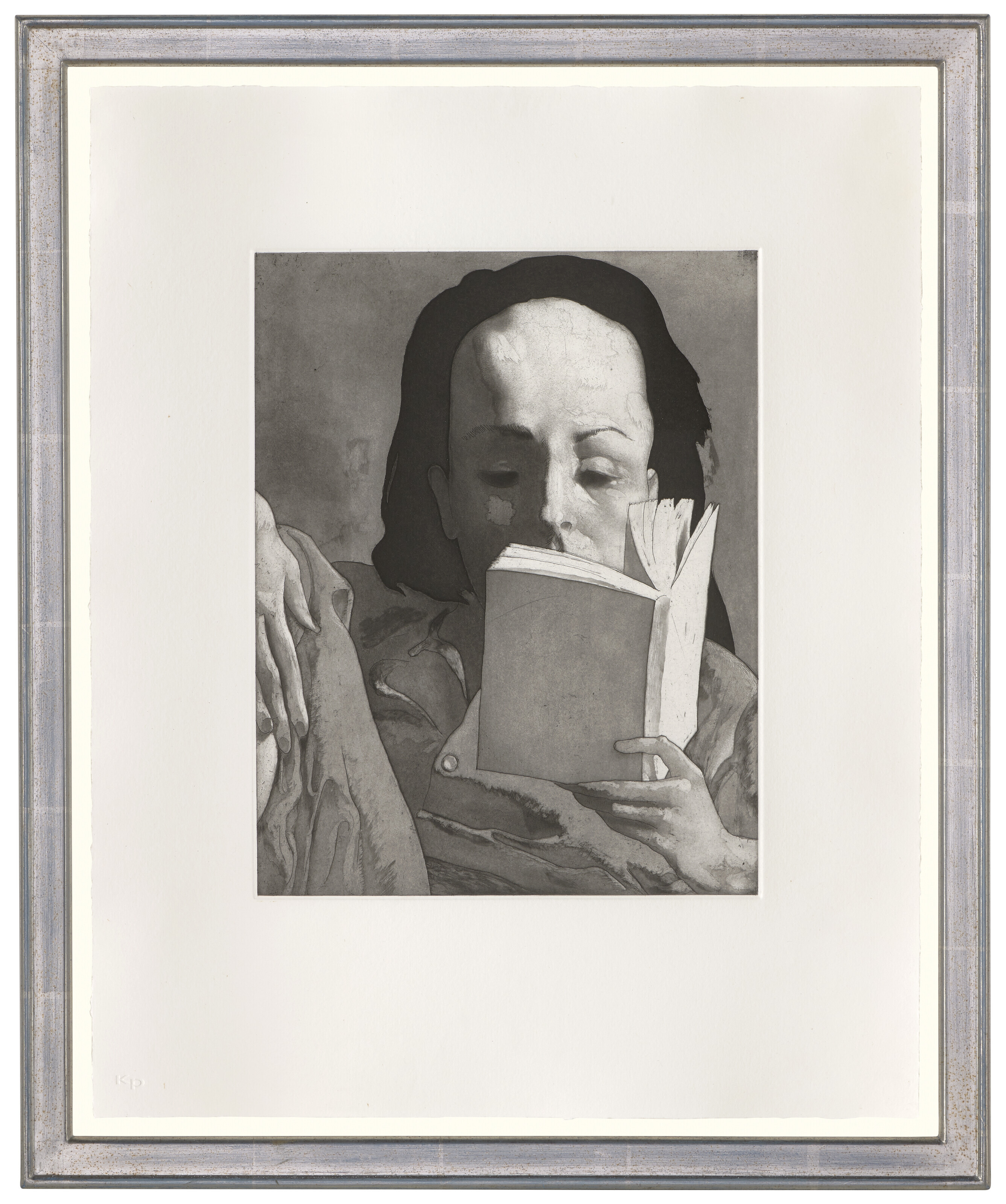 John Currin B 1962 Secretary With Still Life Christie39s Bonhams