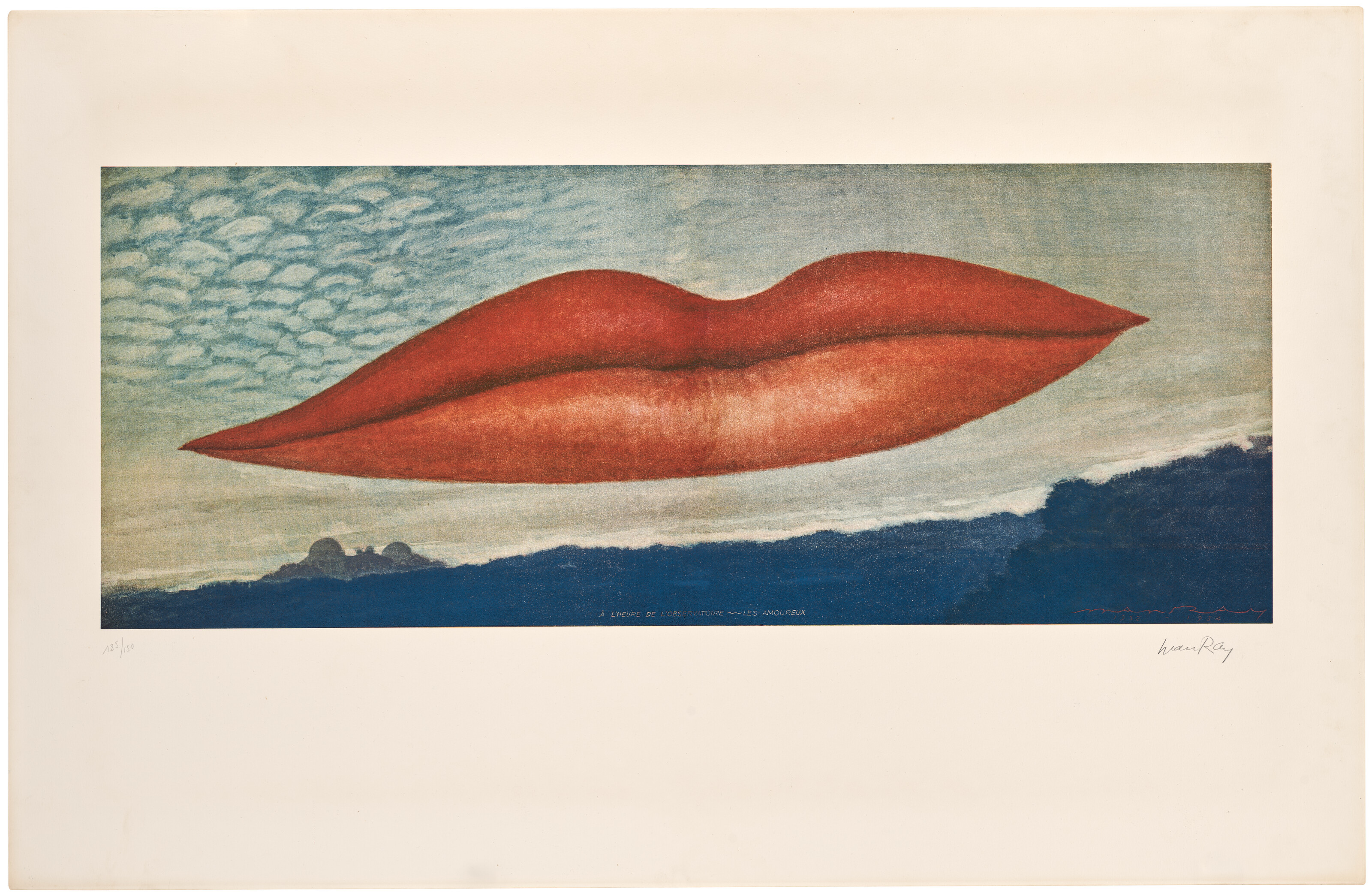 MAN RAY (1890-1976), A l'heure de l'observatoire - Les amoureux ...