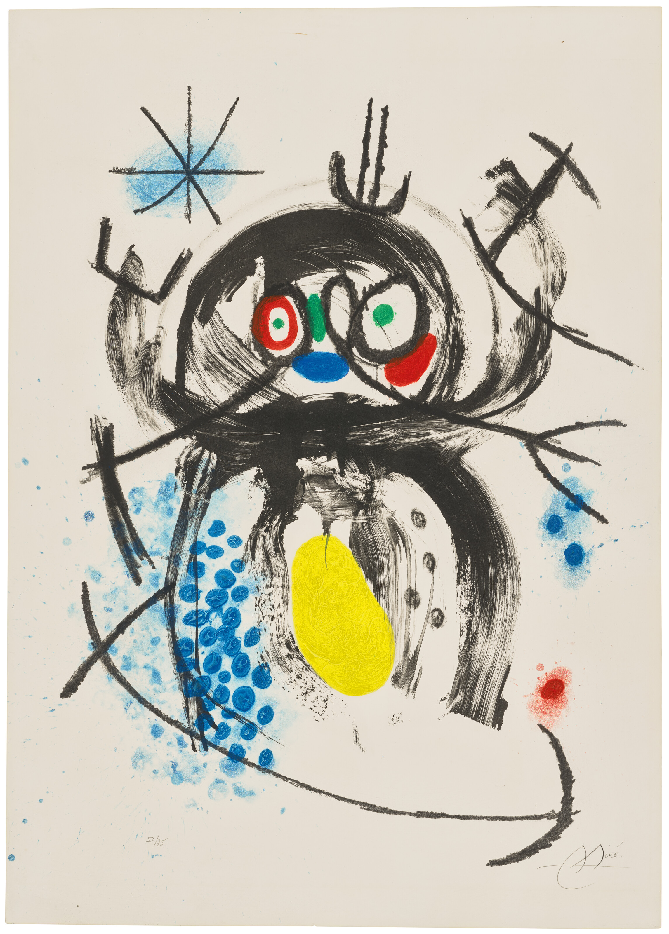 JOAN MIRÓ (1893-1983), L'Automobiliste à moustaches | Christie’s