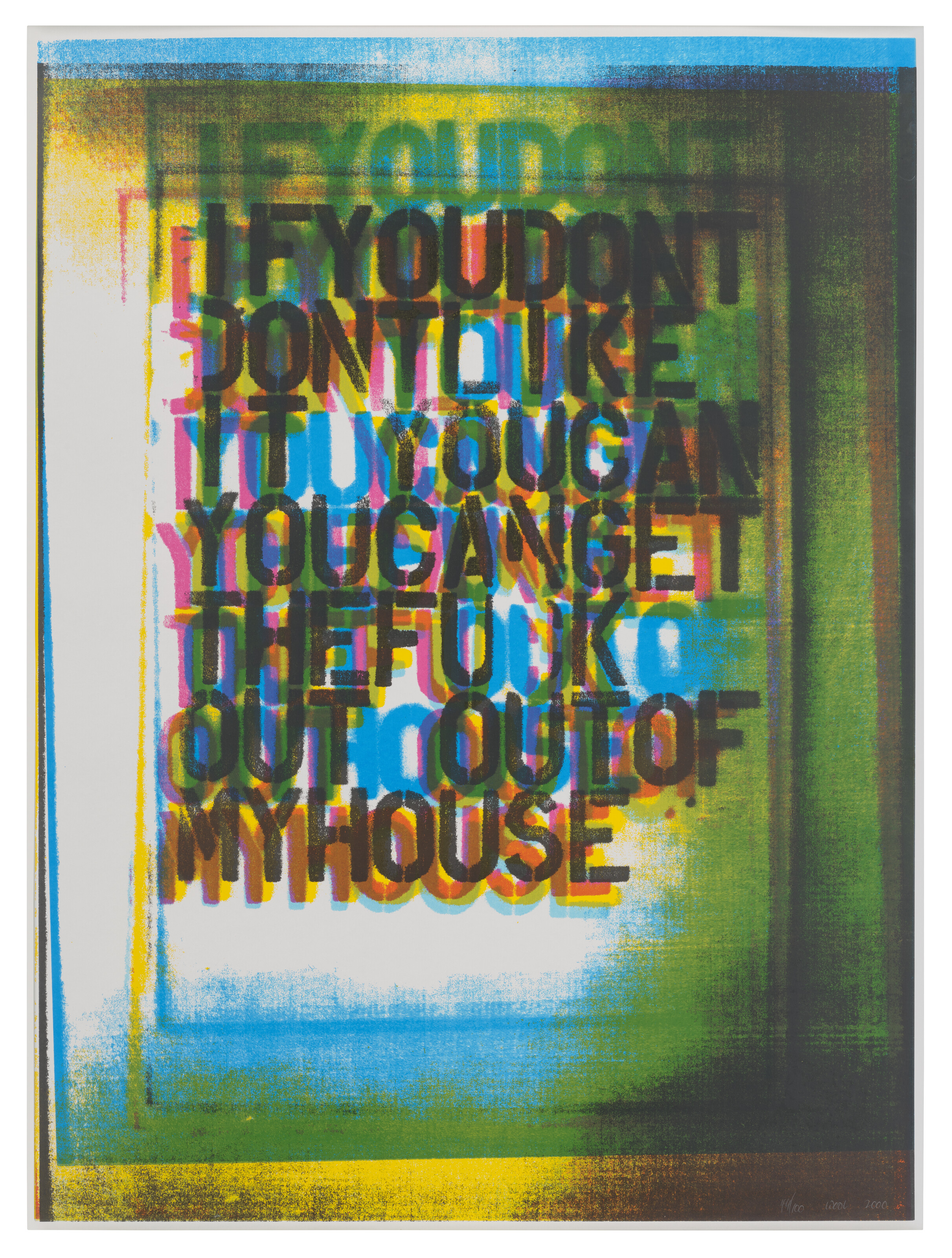 CHRISTOPHER WOOL (B. 1955), My House III | Christie’s