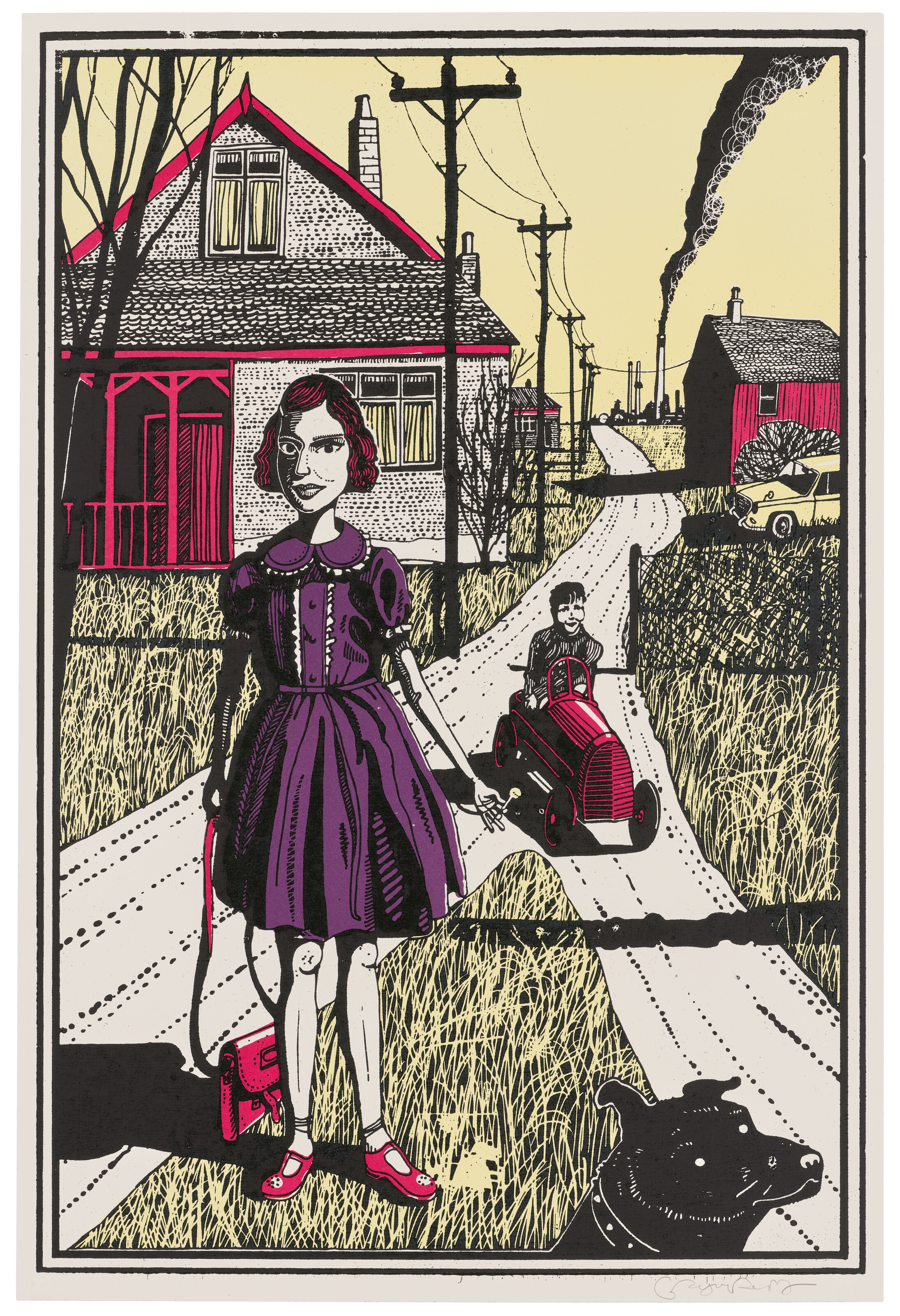 GRAYSON PERRY (B. 1960), Plate 1, from: Six Snapshots of Julie (colour ...