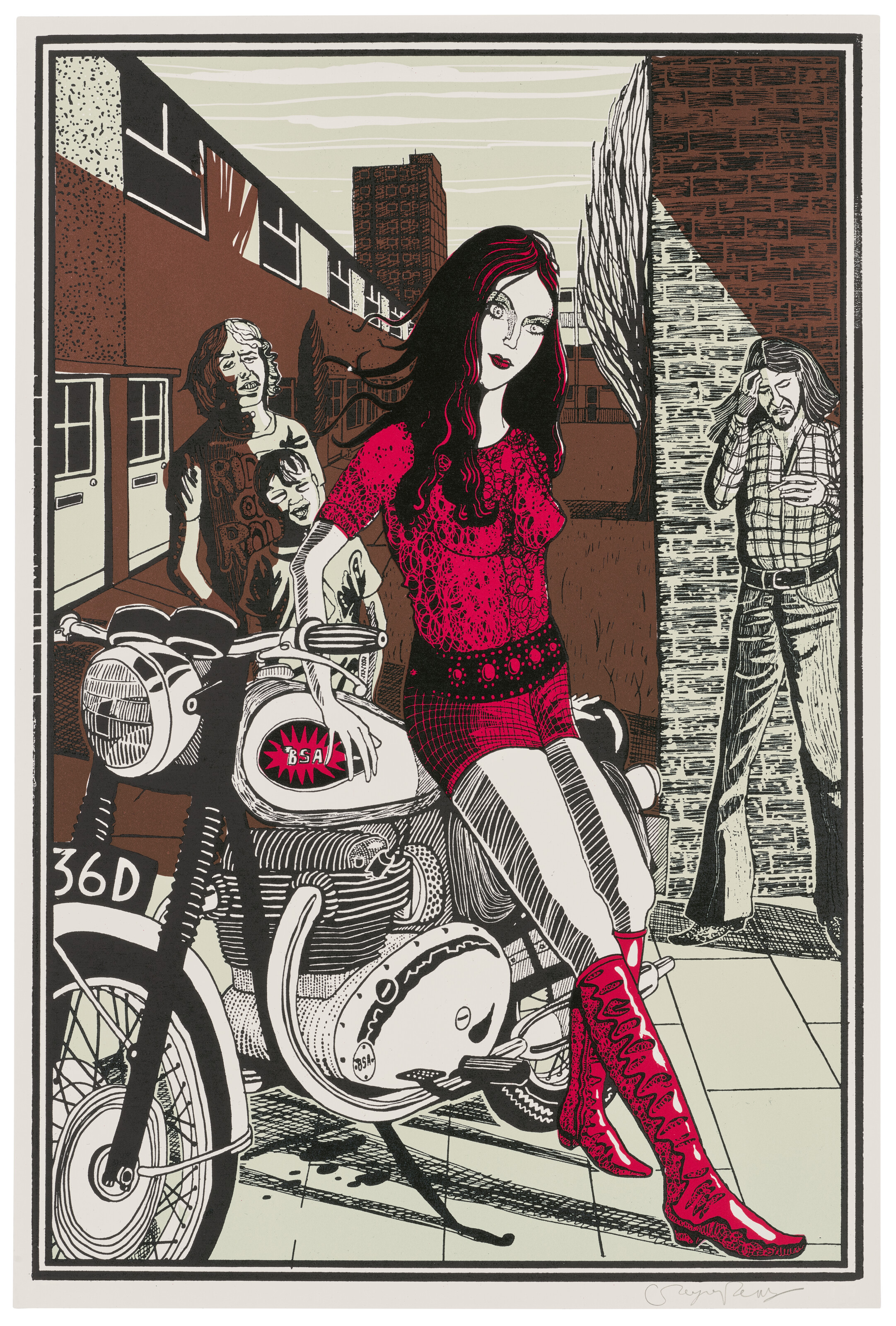 GRAYSON PERRY (B. 1960), Plate 2, from: Six Snapshots of Julie (colour ...