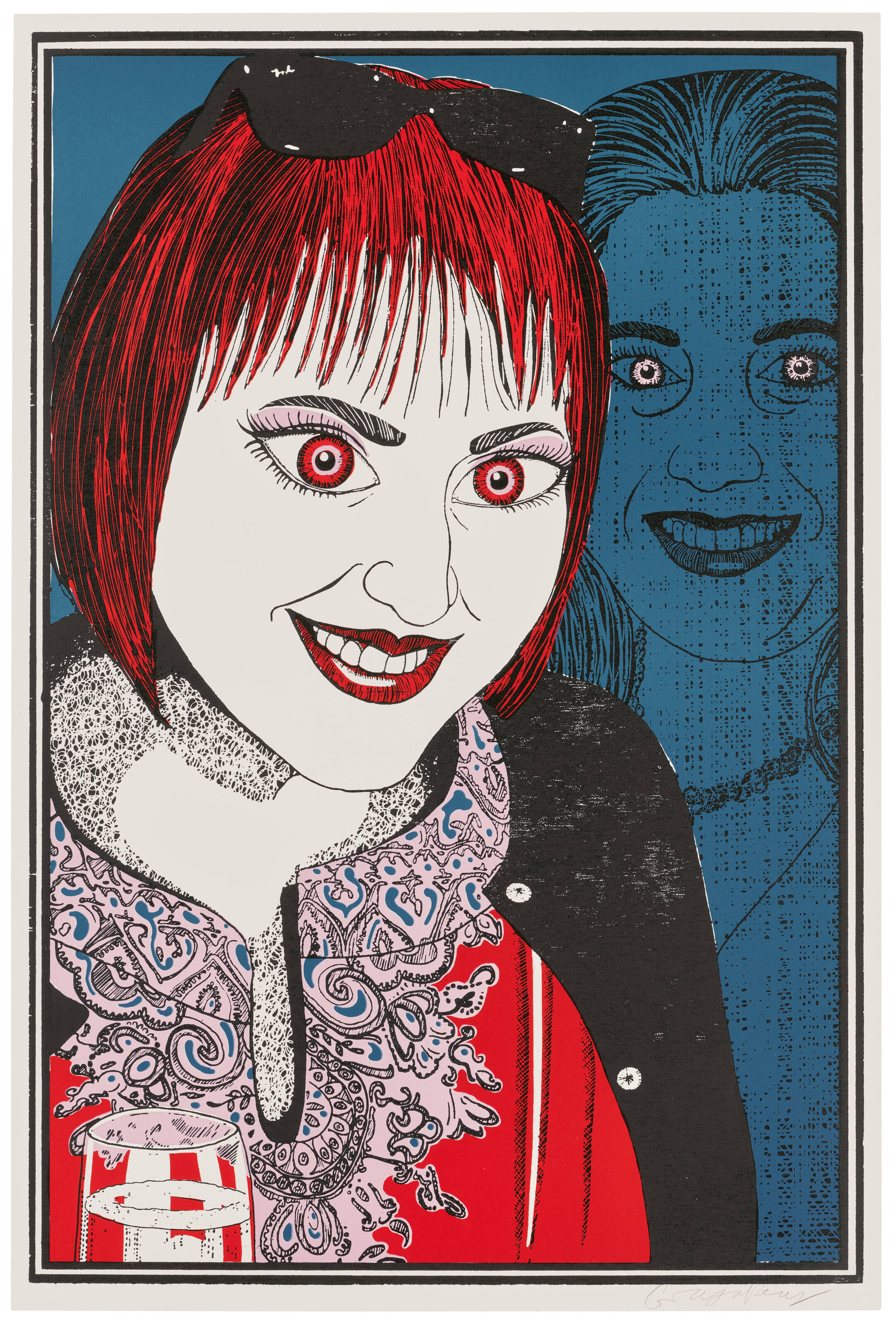 GRAYSON PERRY (B. 1960), Plate 4, from: Six Snapshots of Julie (colour ...