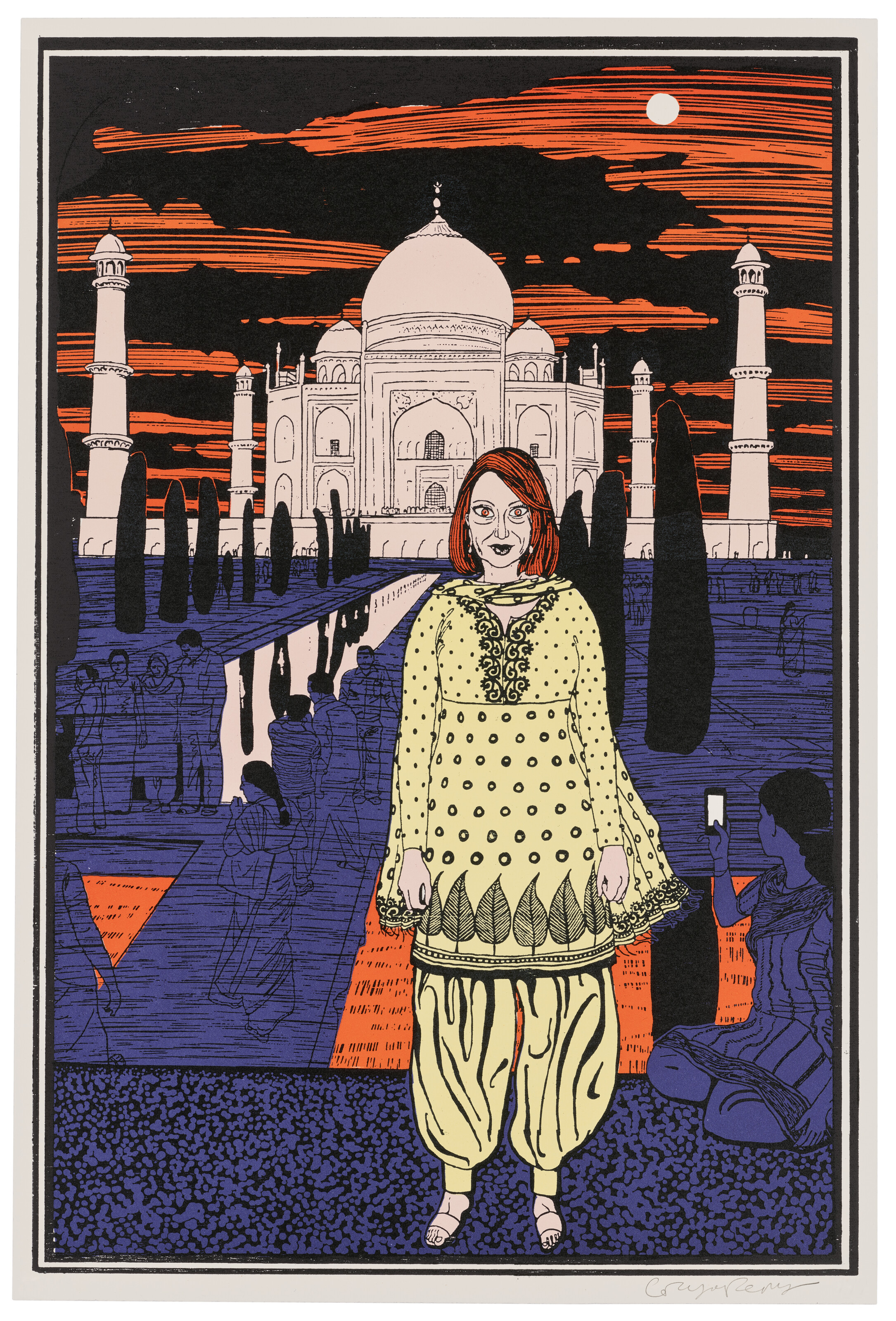 GRAYSON PERRY (B. 1960), Plate 6, from: Six Snapshots of Julie (colour ...
