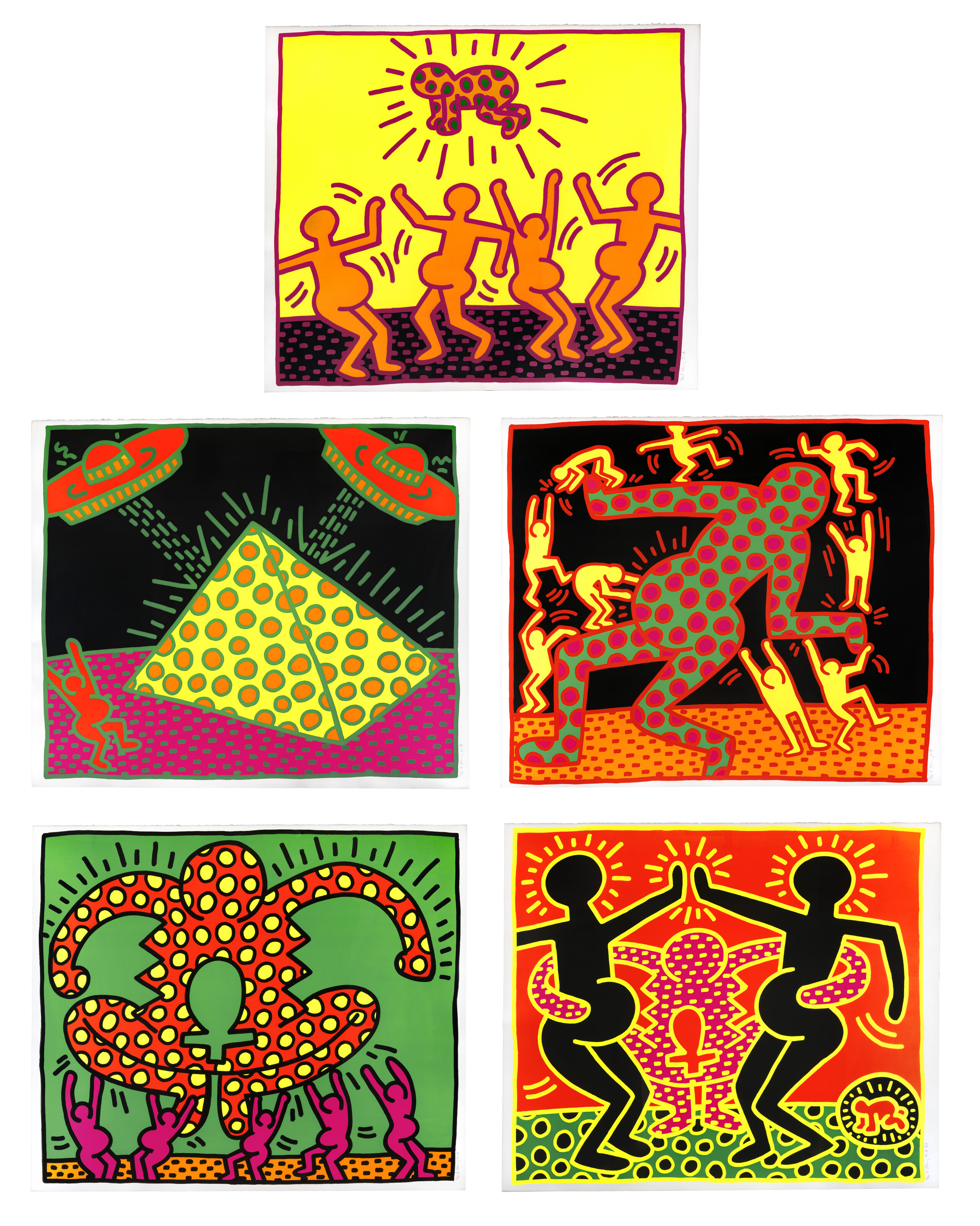 KEITH HARING (1958-1990), The Fertility Suite | Christie’s