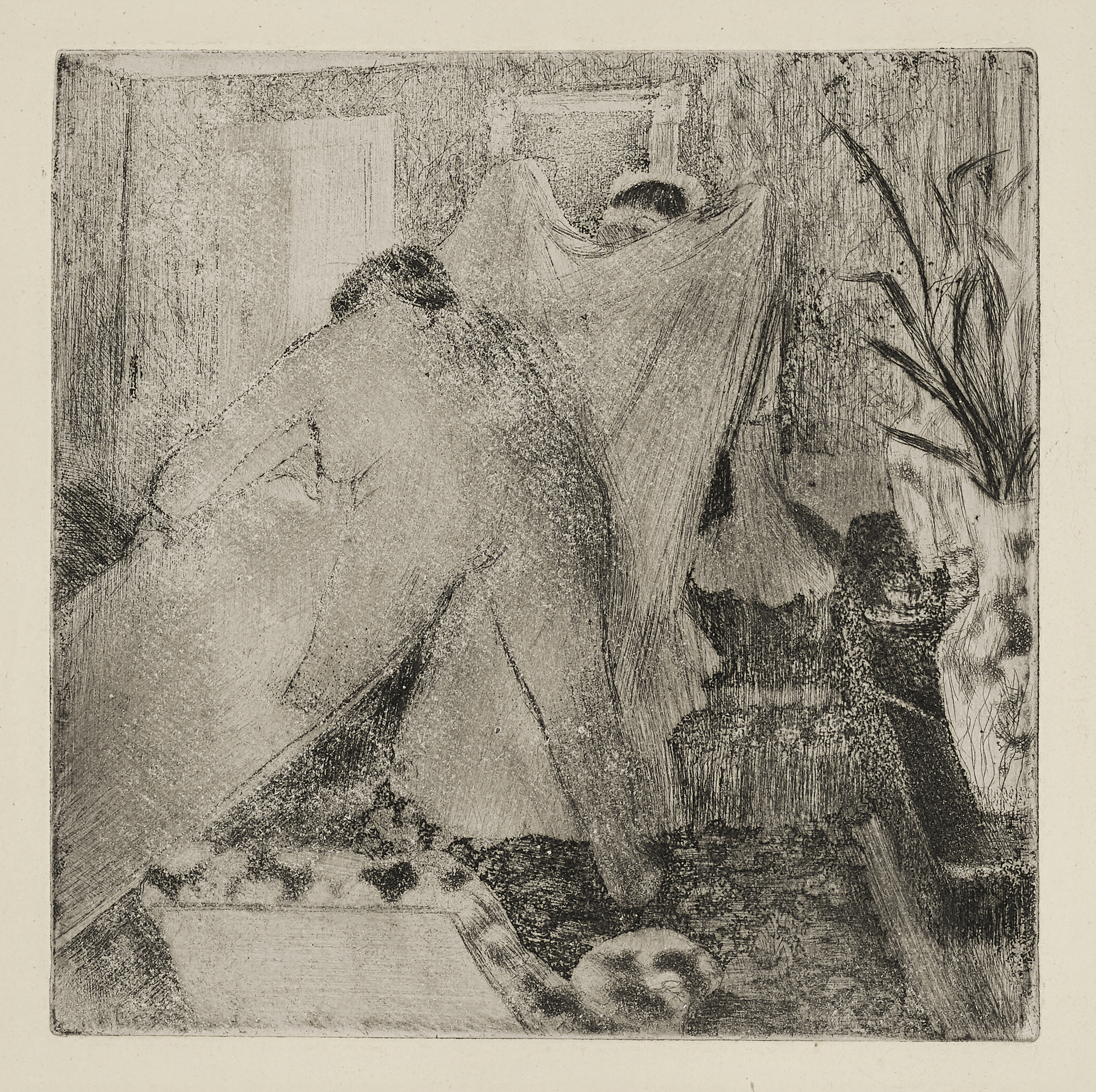 edgar degas etching