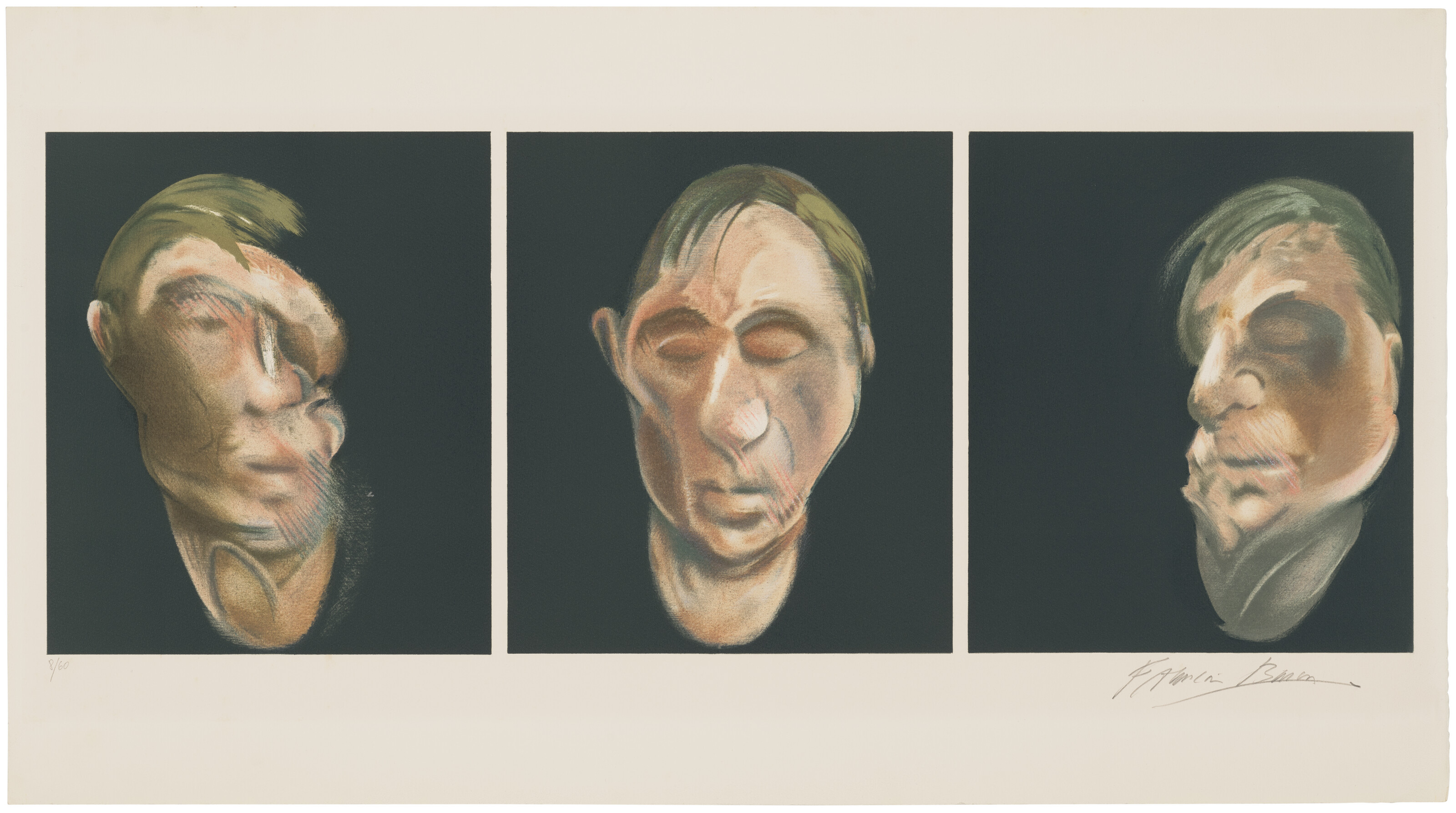 FRANCIS BACON (1909-1992), Three studies for a Self-Portrait | Christie’s