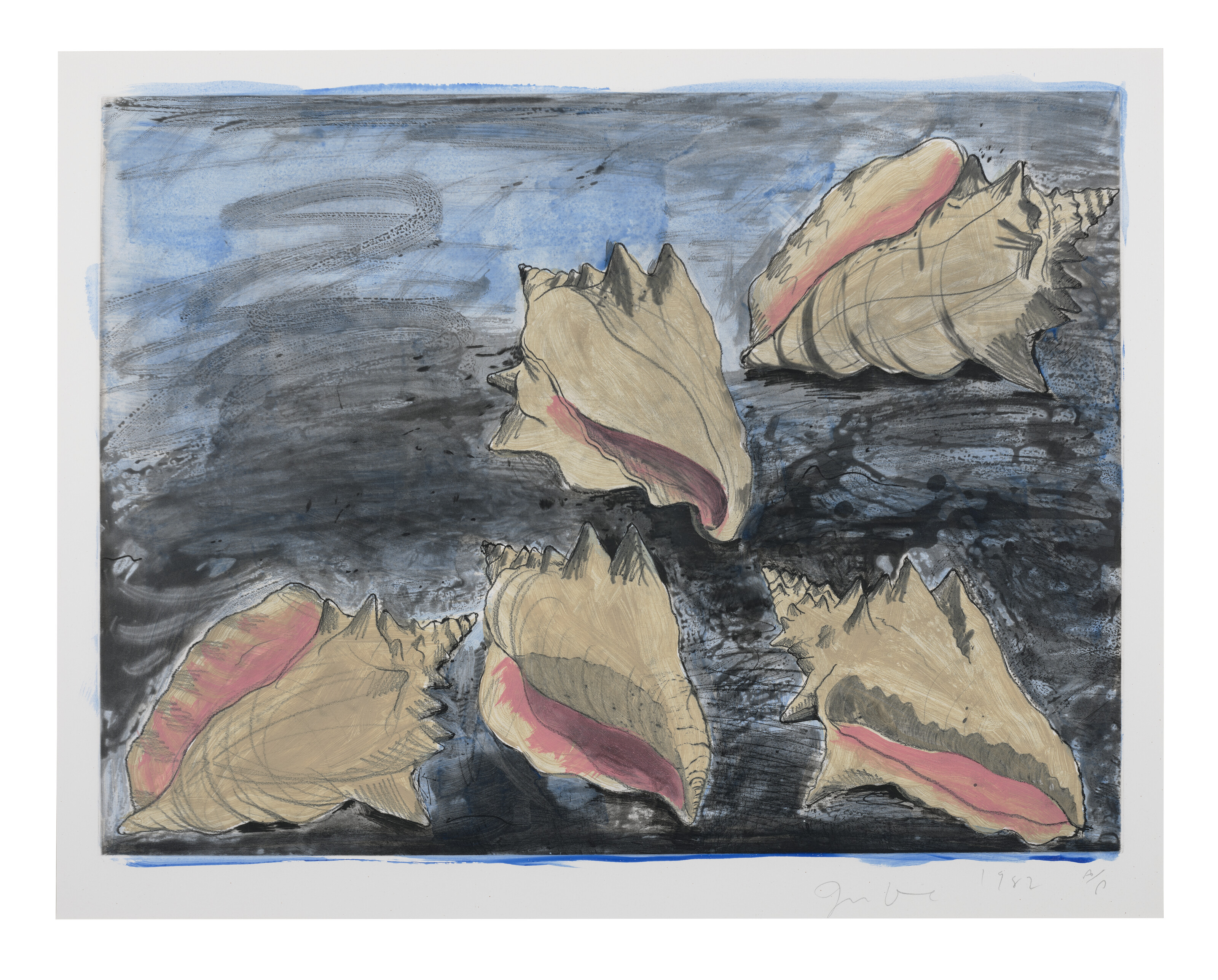 JIM DINE (B. 1935), Five Shells | Christie’s