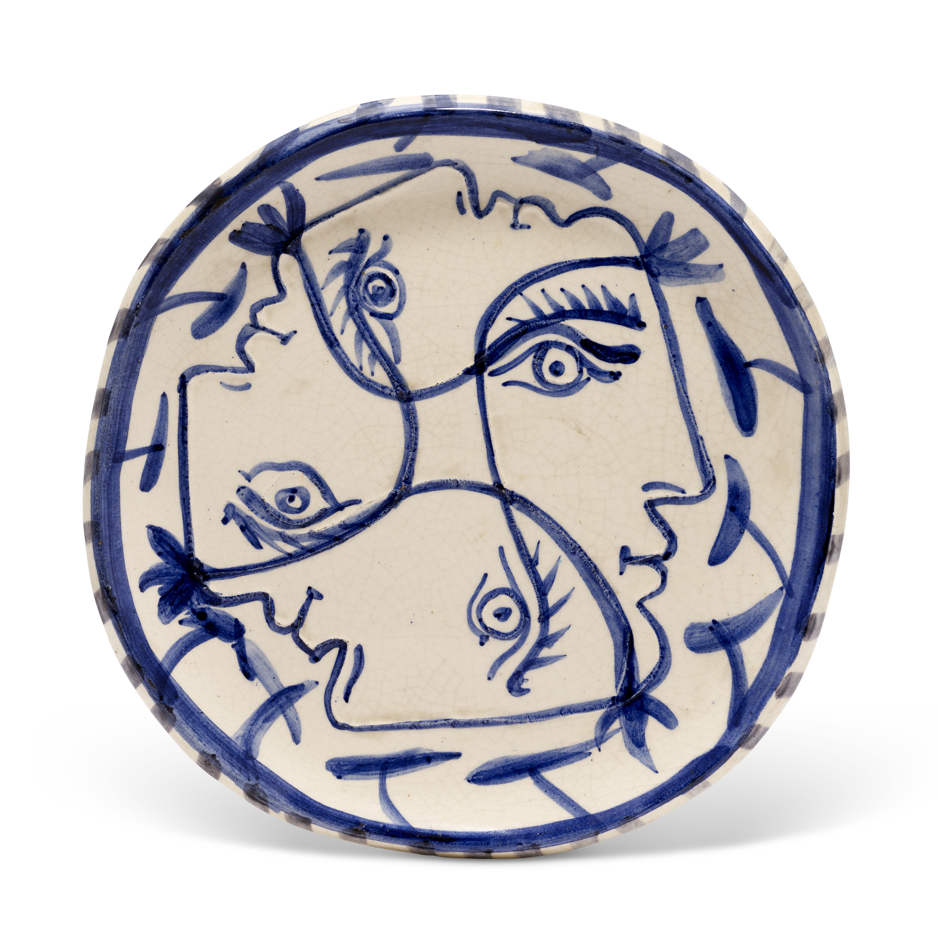 PABLO PICASSO (1881-1973), Quatre profils enlacés (A.R. 84) | Christie’s