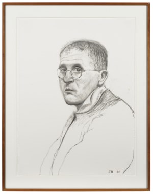 DAVID HOCKNEY, O.M., C.H., R.A. (B. 1937), Self Portrait, Weekend of ...