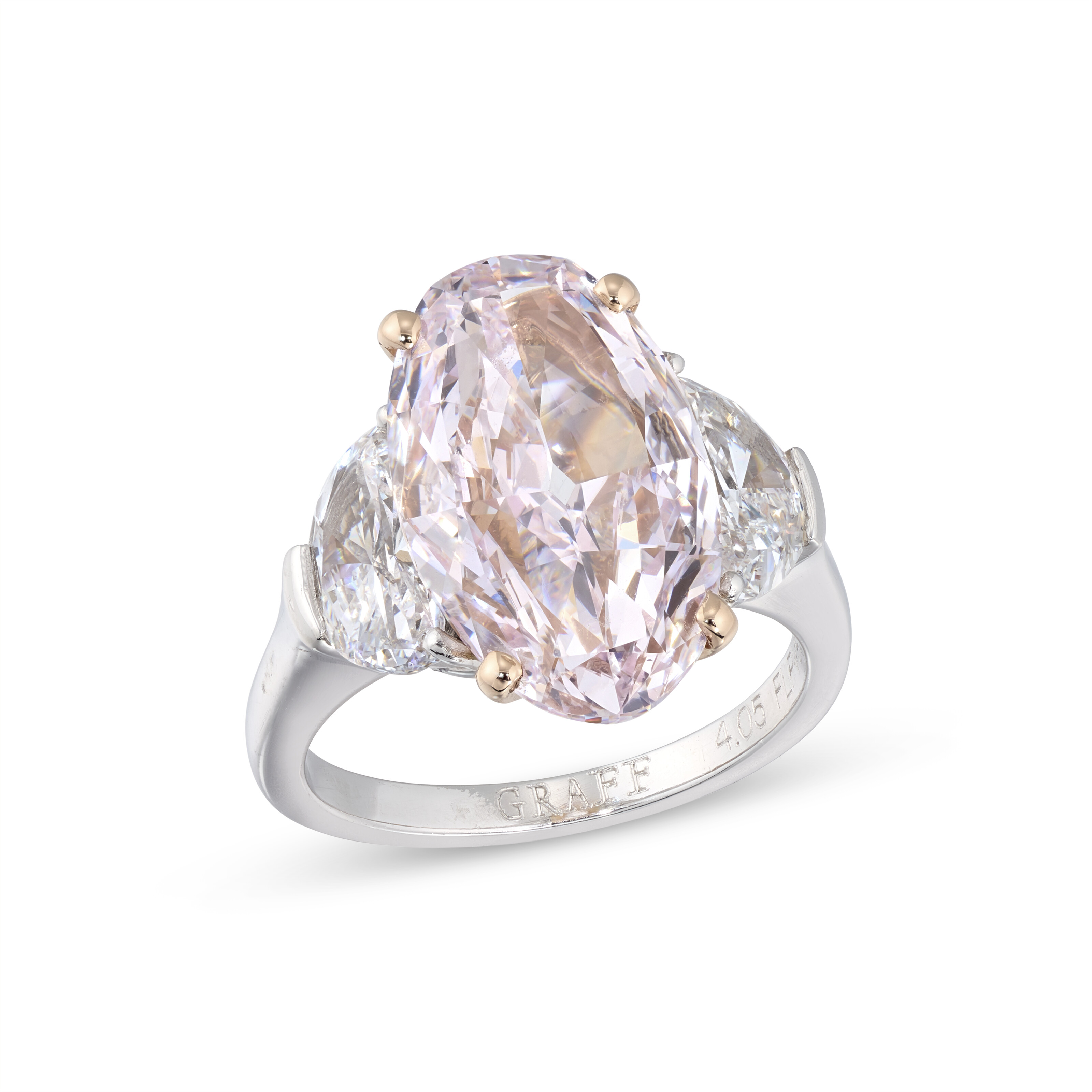 GRAFF LIGHT PINK DIAMOND AND DIAMOND RING, | Christie’s