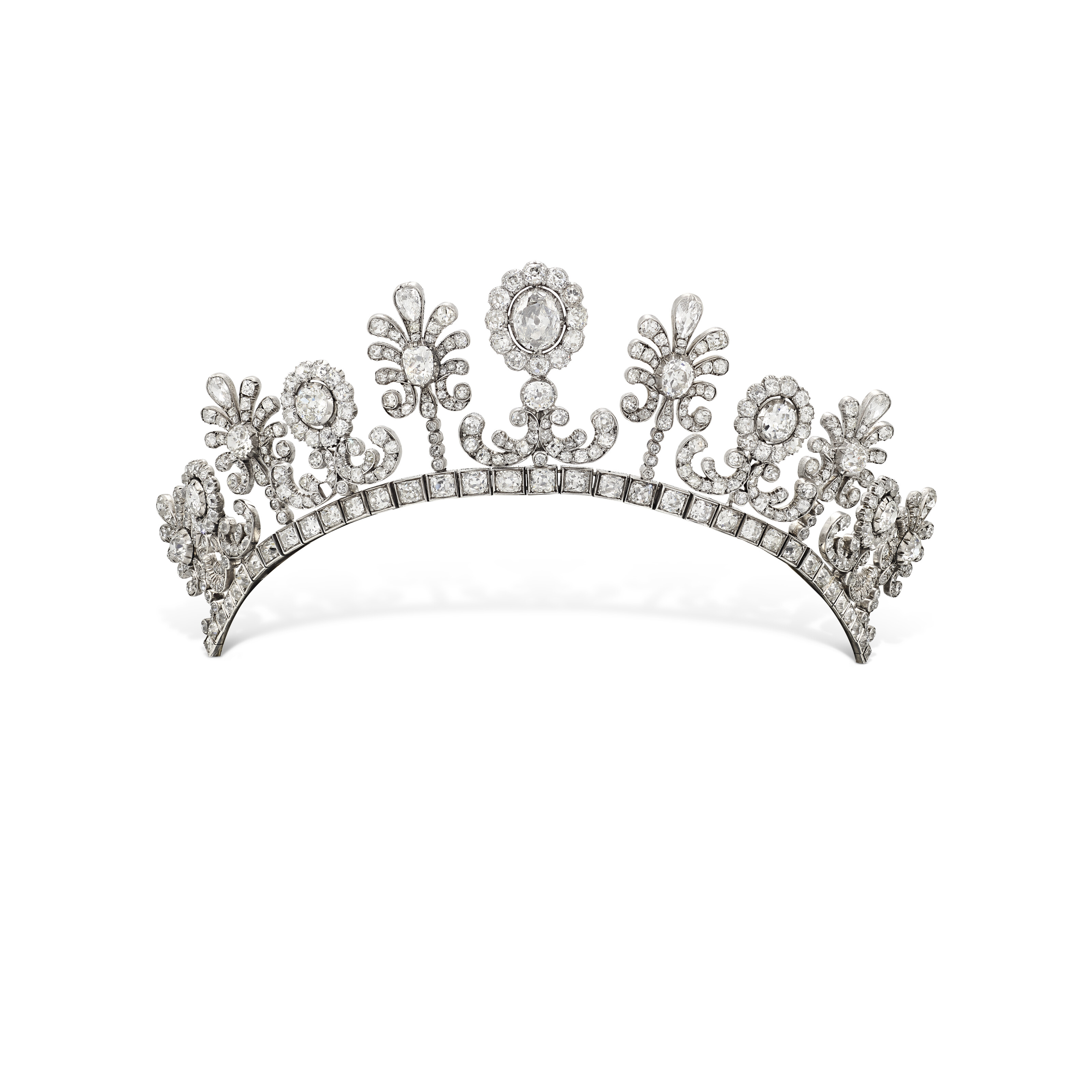 19TH CENTURY DIAMOND TIARA/NECKLACE, | Christie’s