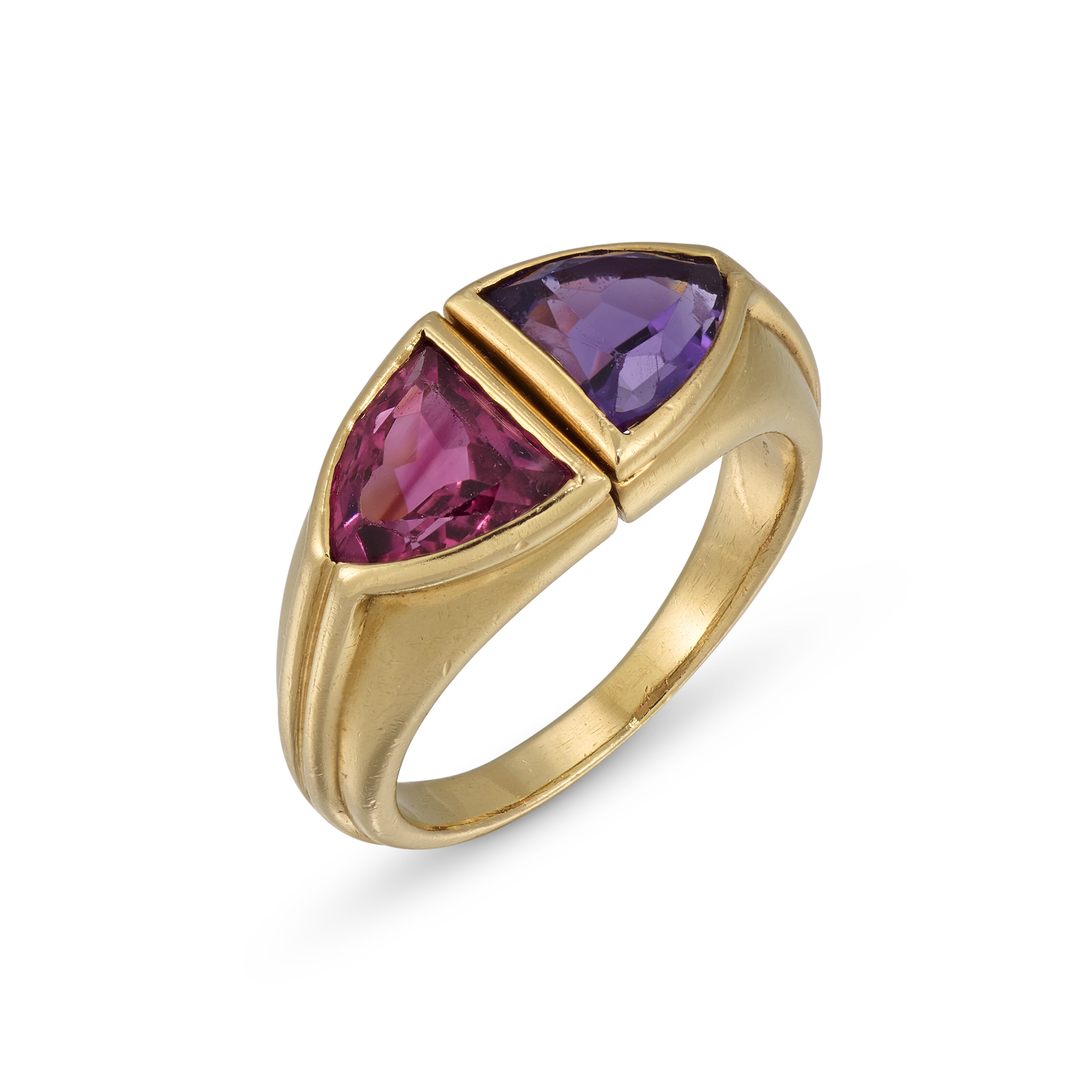 BULGARI AMETHYST AND TOURMALINE RING, | Christie’s