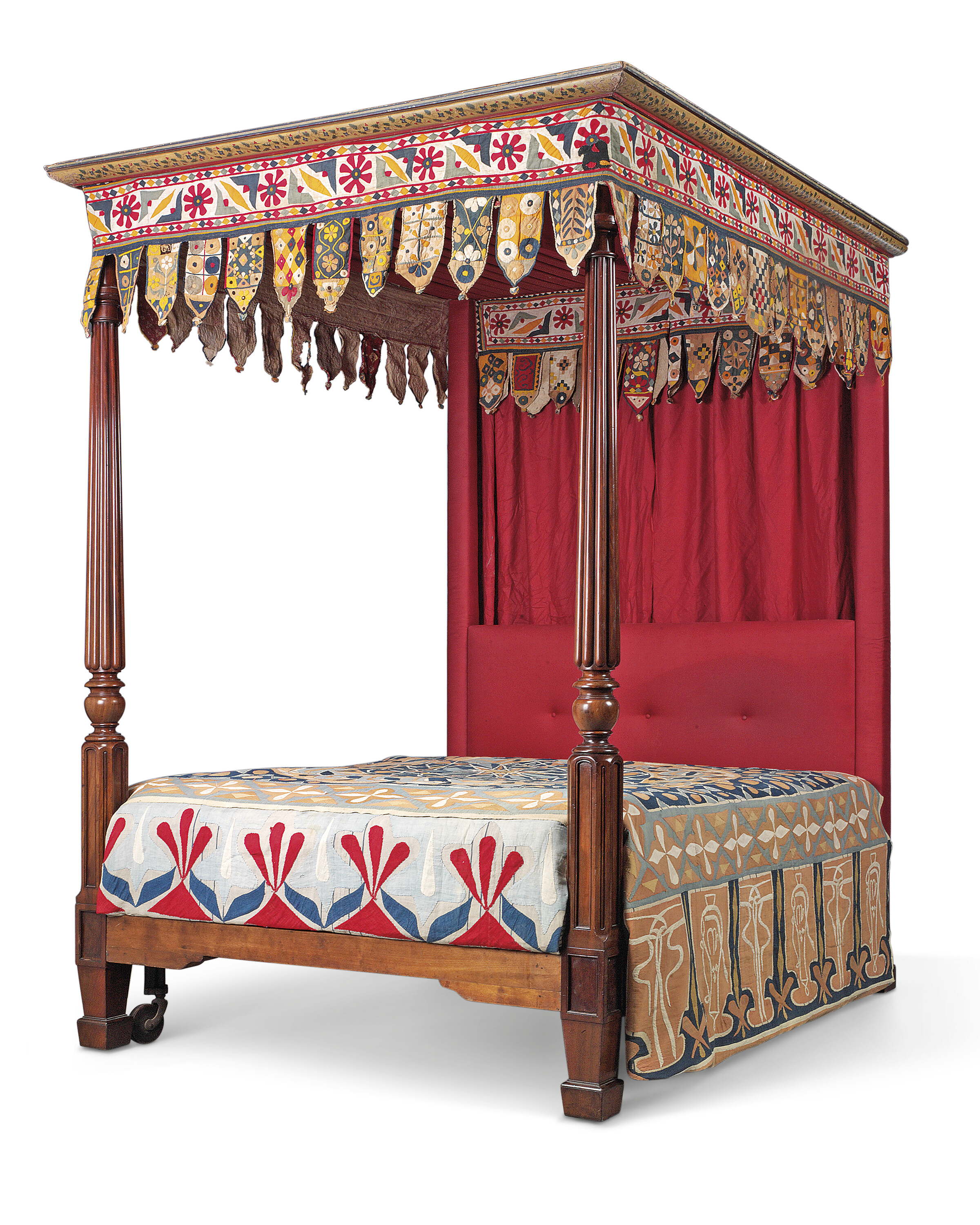 victorian poster bed frame