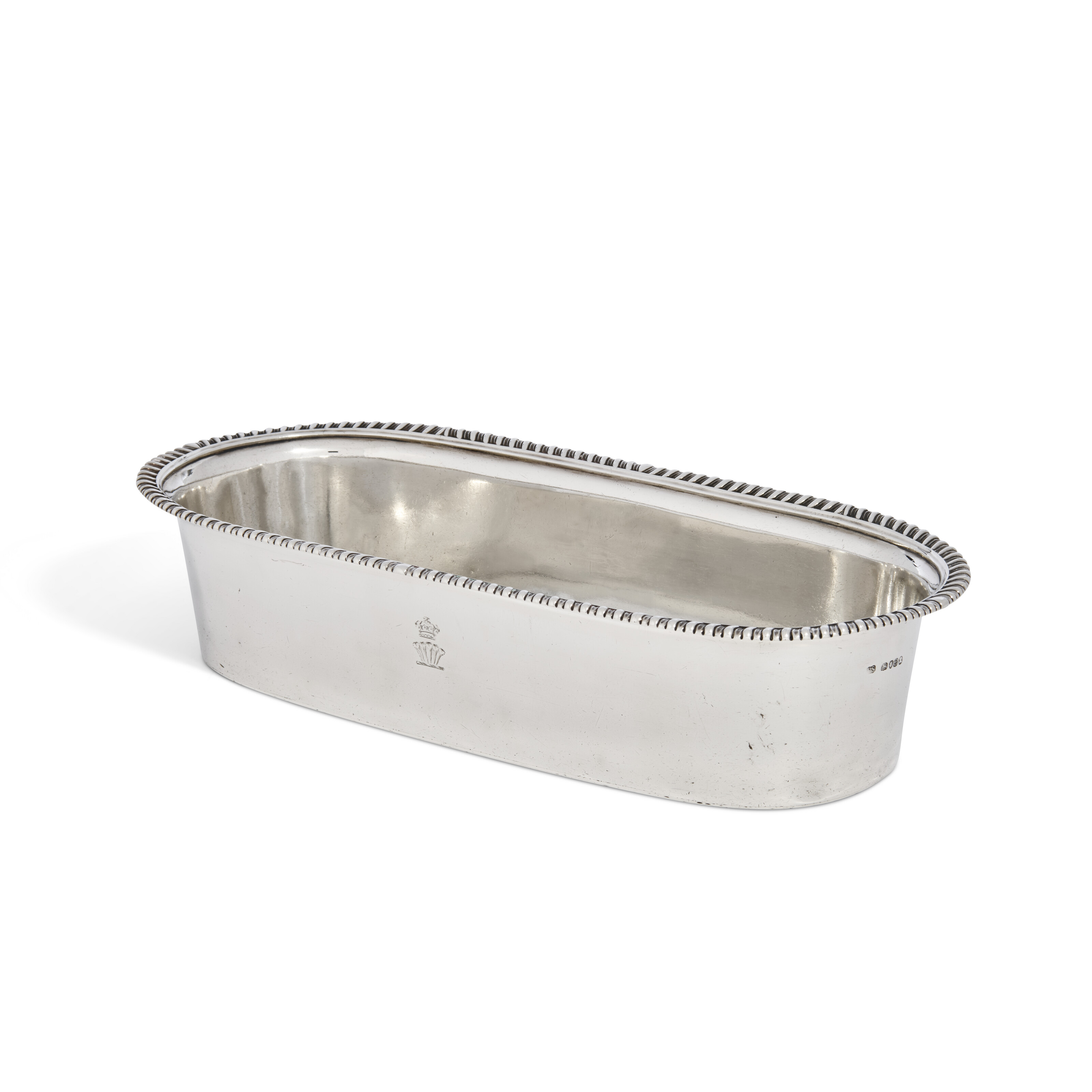 A GEORGE III SILVER KNIFE TRAY, MARK OF PAUL STORR, LONDON, 1820 ...