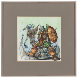 Harry the Hammer: the original cover artwork for the first edition of ...
