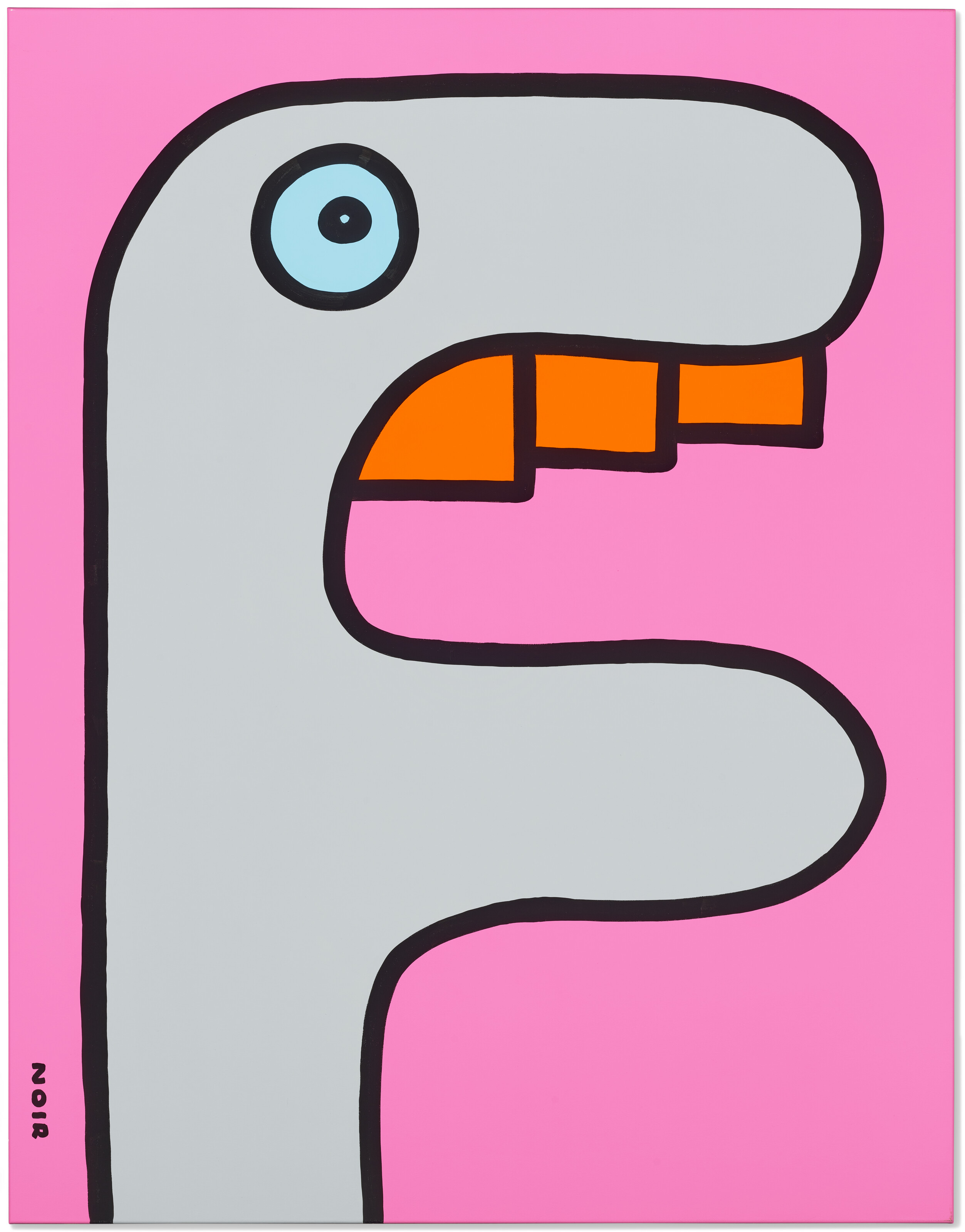 THIERRY NOIR (B. 1958), A Radiant Smile Brightened The Early Hours Of ...