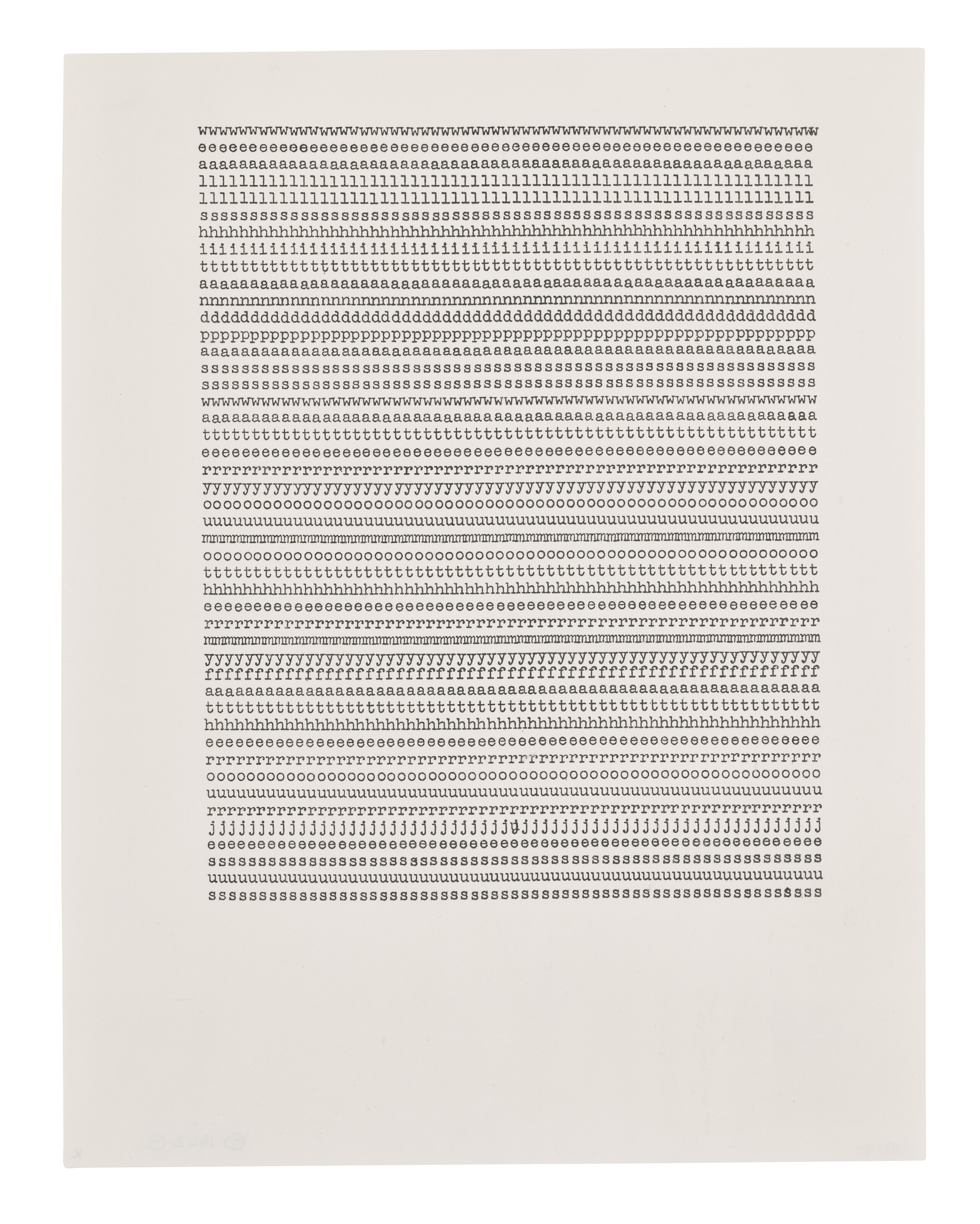 CARL ANDRE (1935-2024 ...