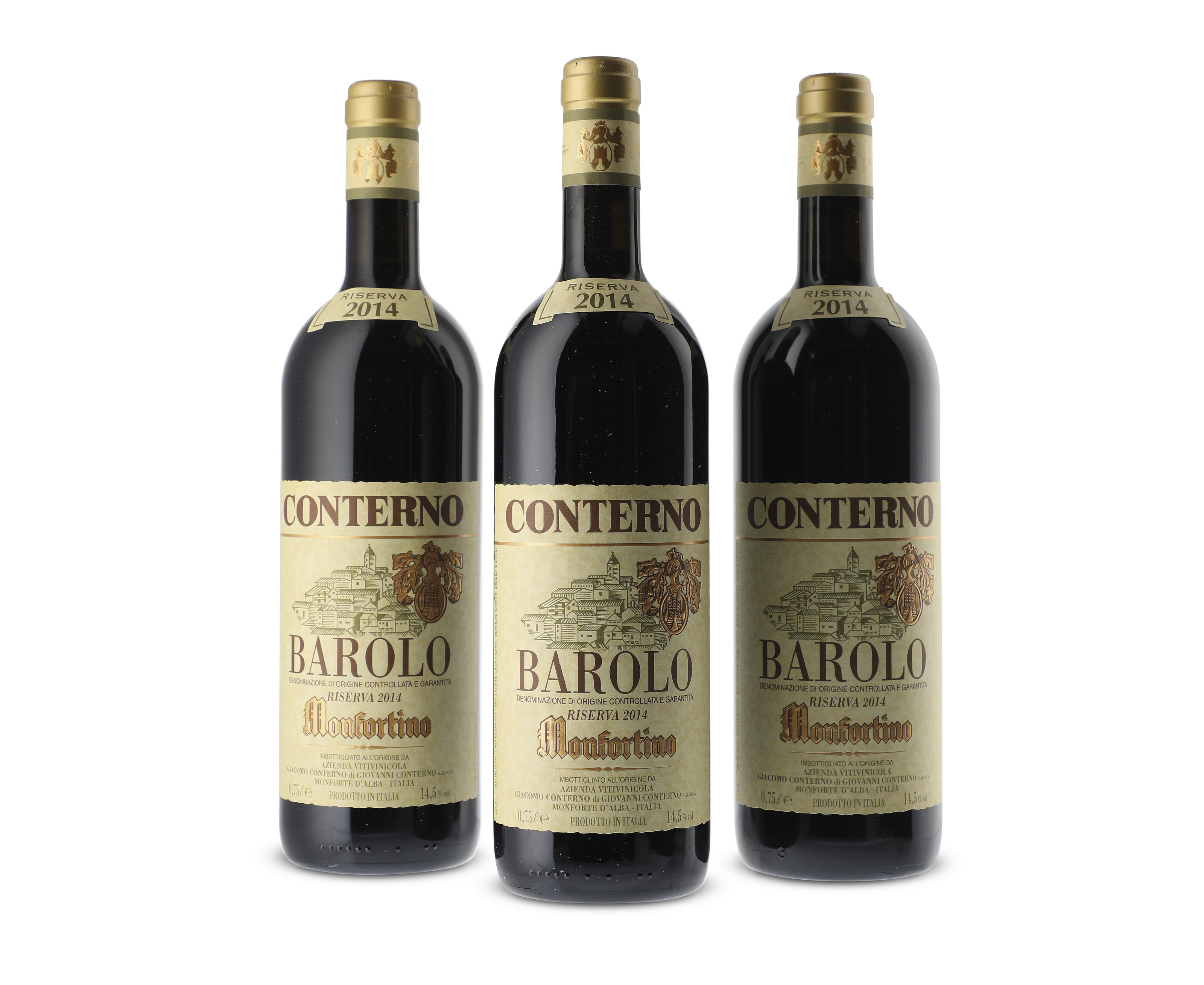 Giacomo Conterno, Barolo, Monfortino Riserva 2014, In original wooden ...