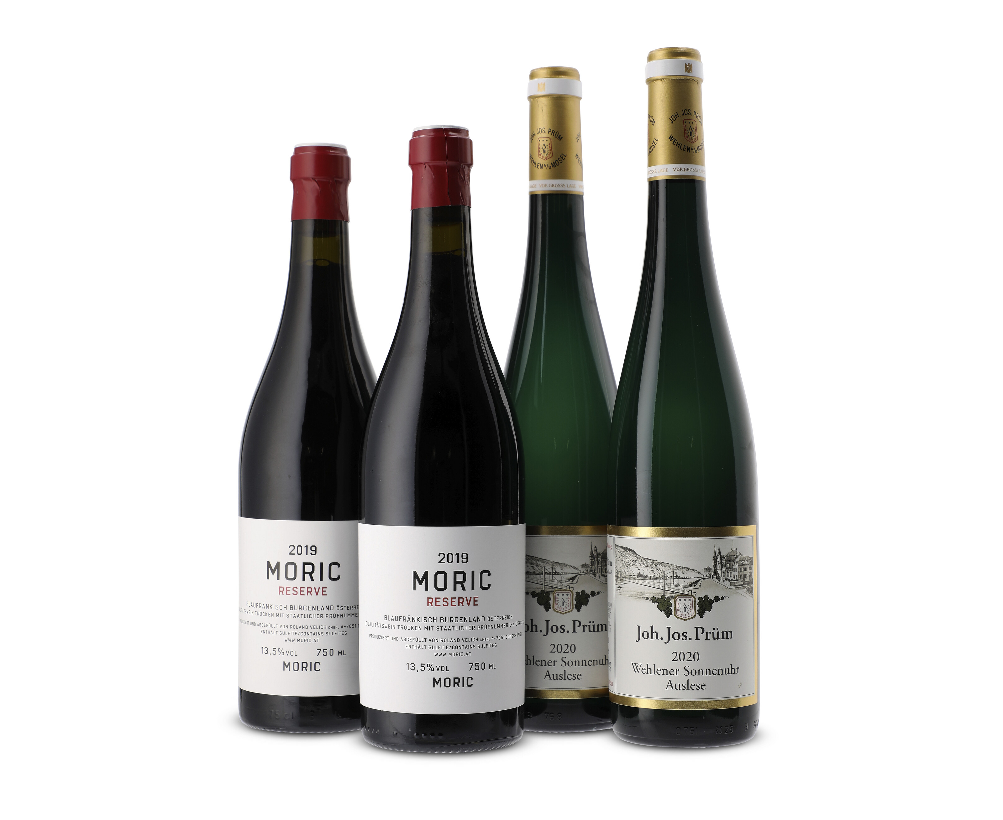 Mixed German and Austrian Wines 2019-2020, Blaufrankisch Reserve, Moric ...