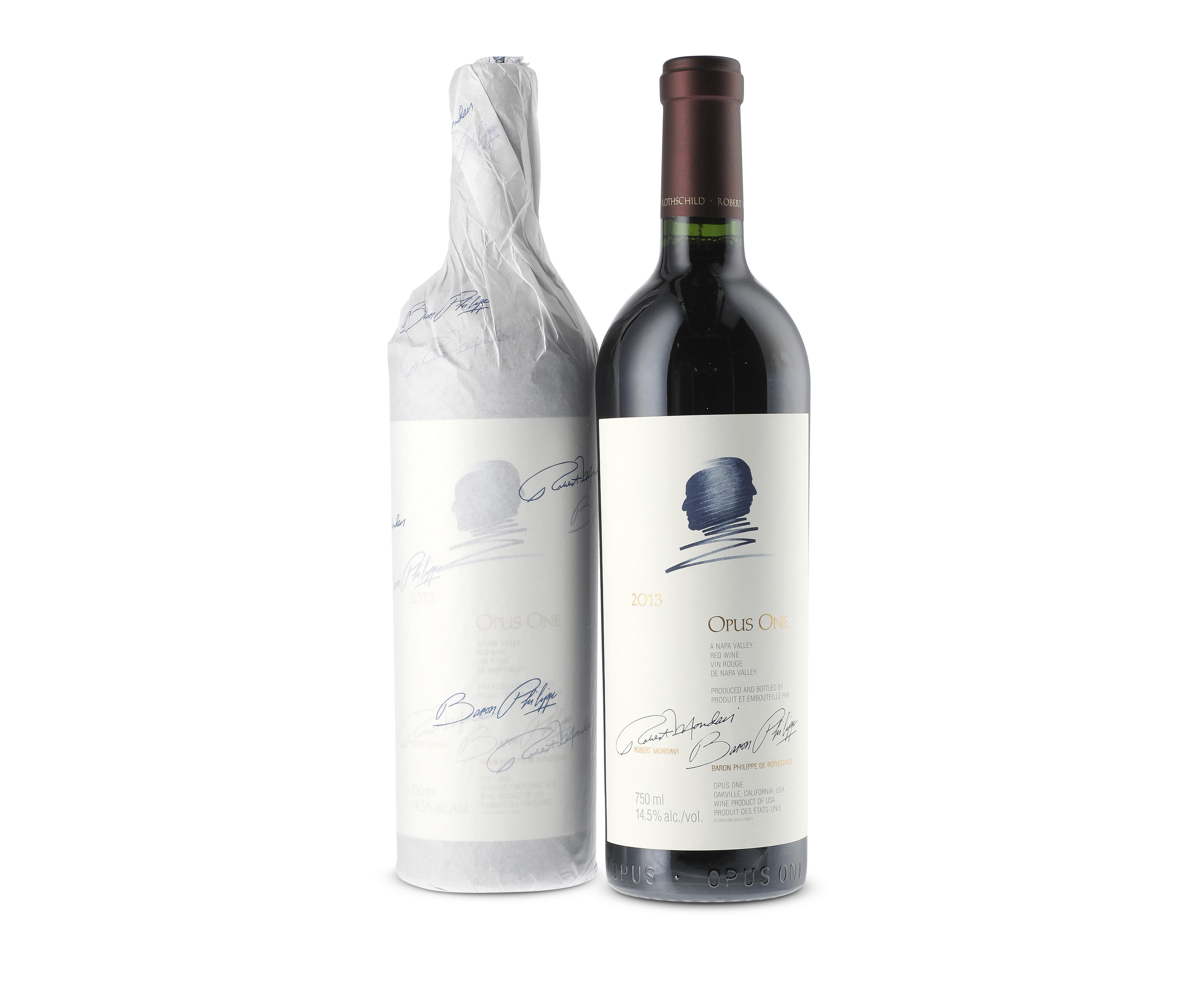 Opus One, Napa Valley 2013, In original wooden case100% of the hammer ...