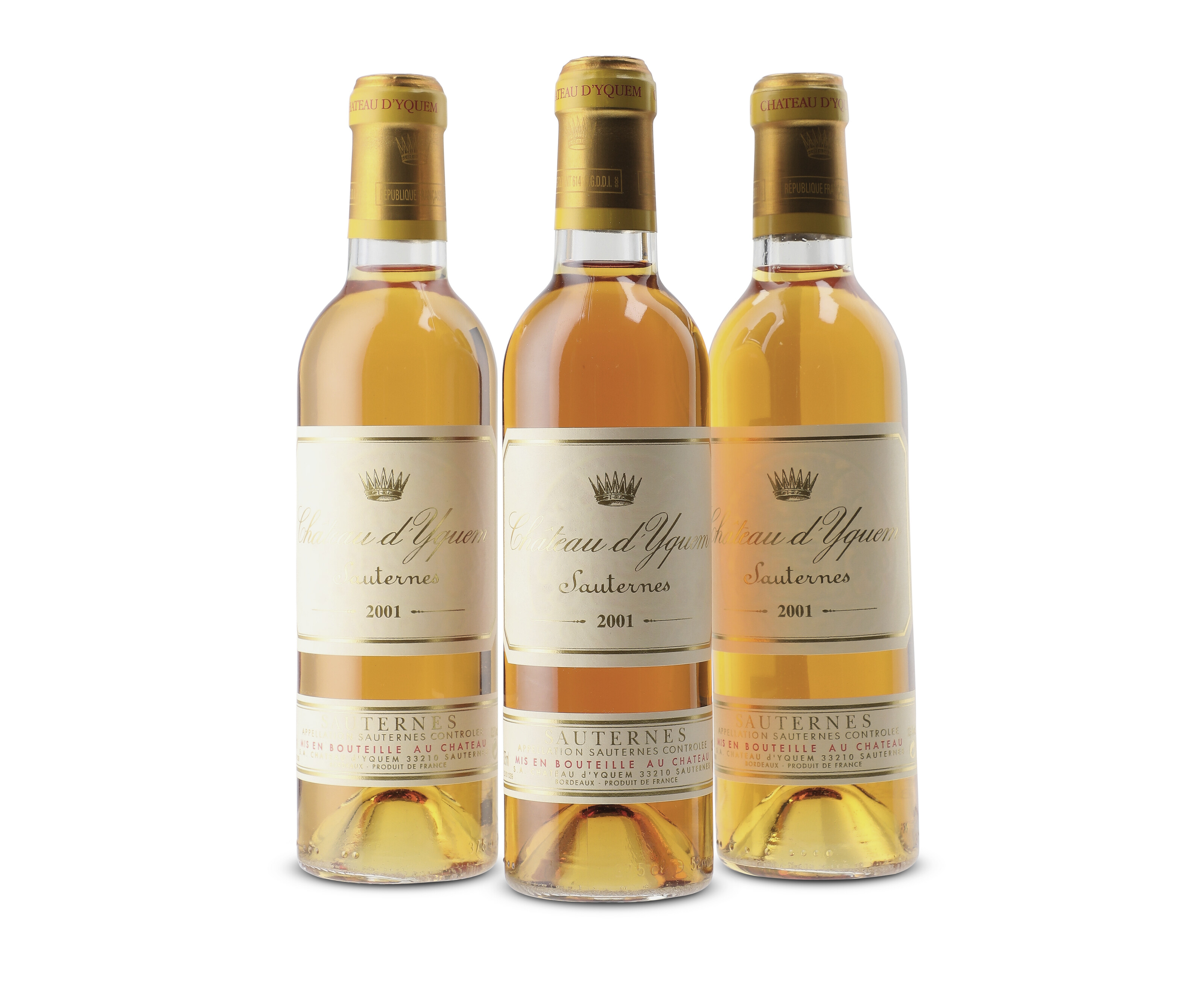 Château d'Yquem 2001, Sauternes, 1er Cru SupérieurIn a banded original ...