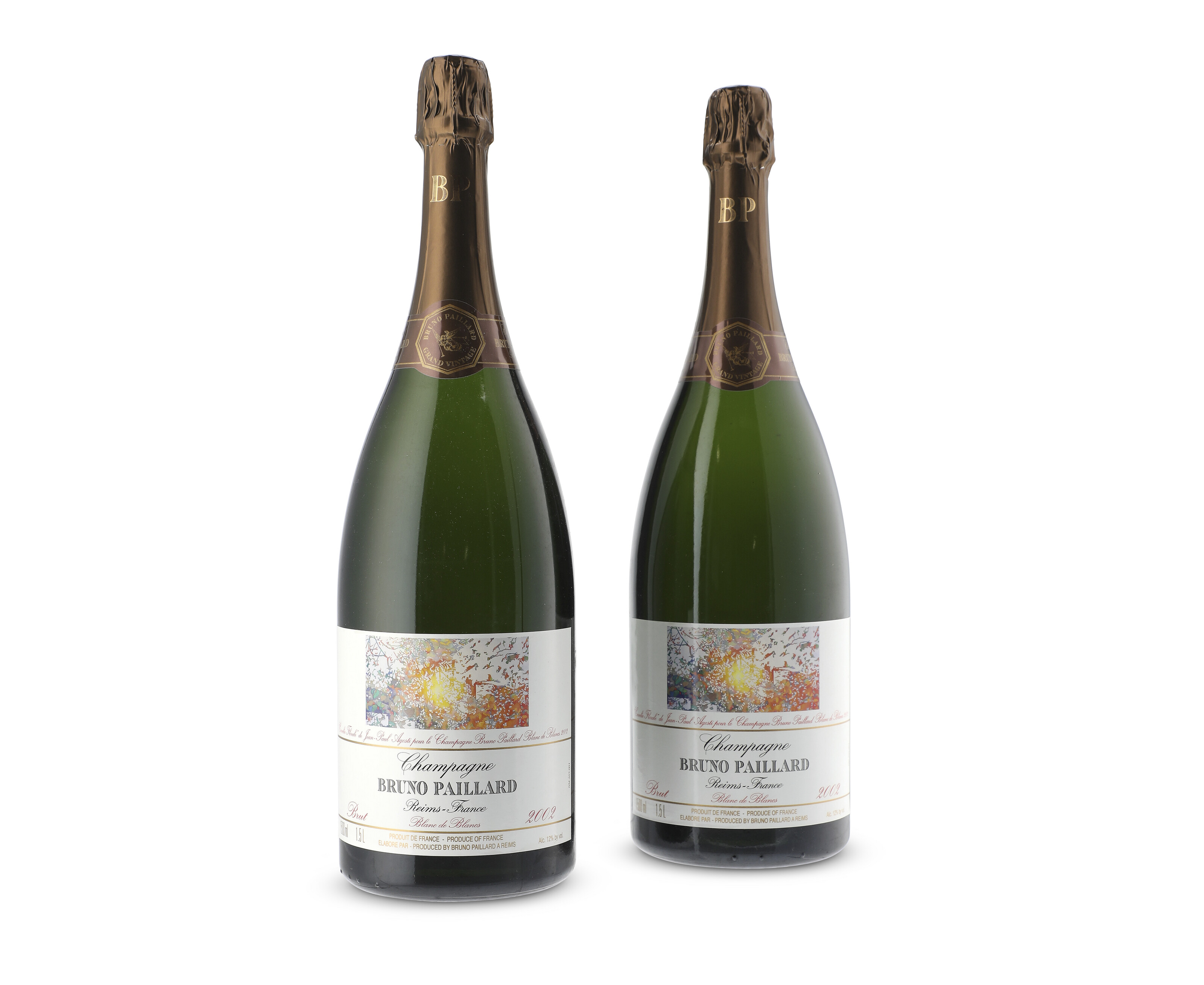 Bruno Paillard, Blanc de Blancs Brut Millésime 2002, In three-magnum ...