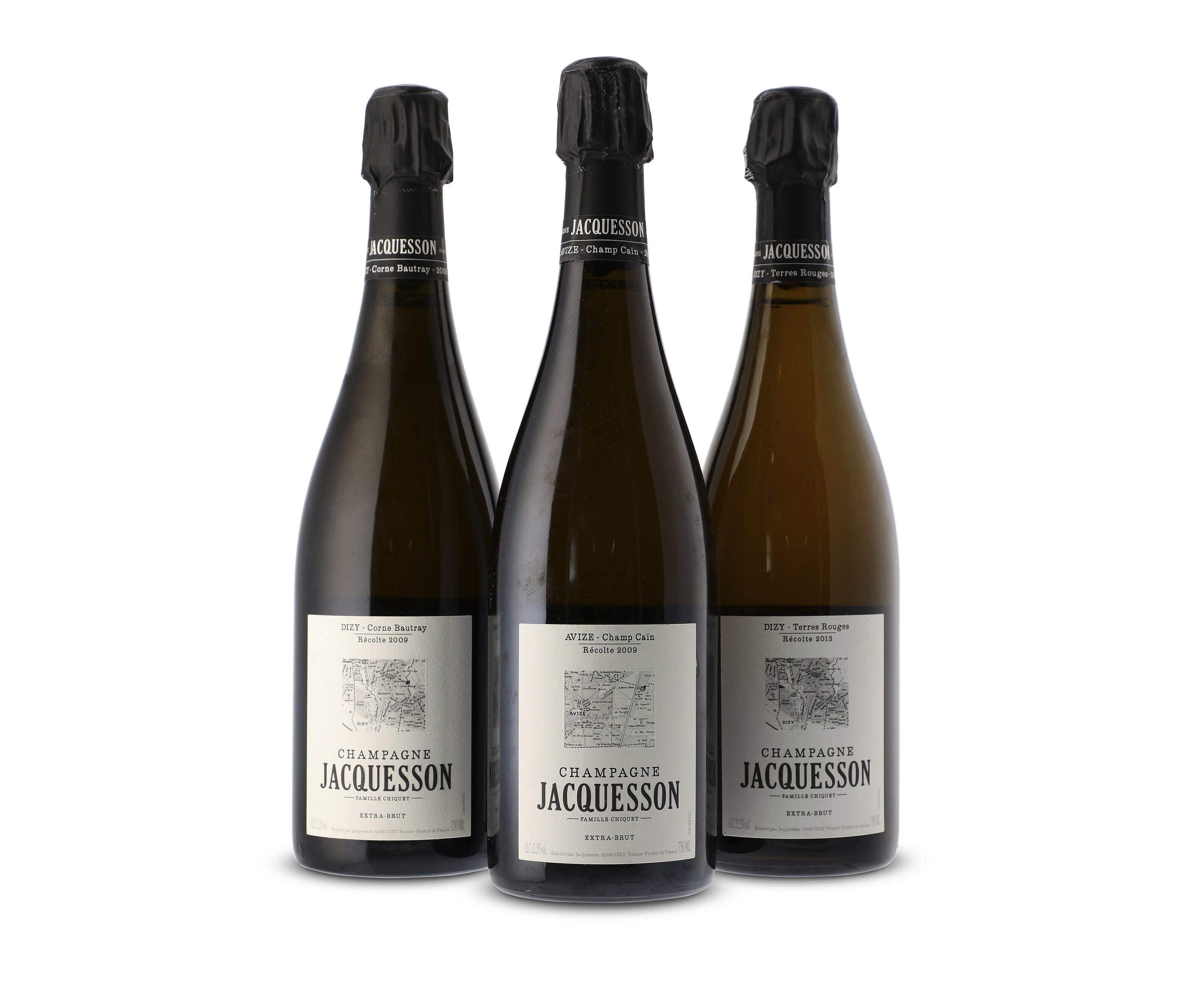 Mixed Jacquesson 2009-2013, Jacquesson, Champ Cain Grand Cru, Avize ...