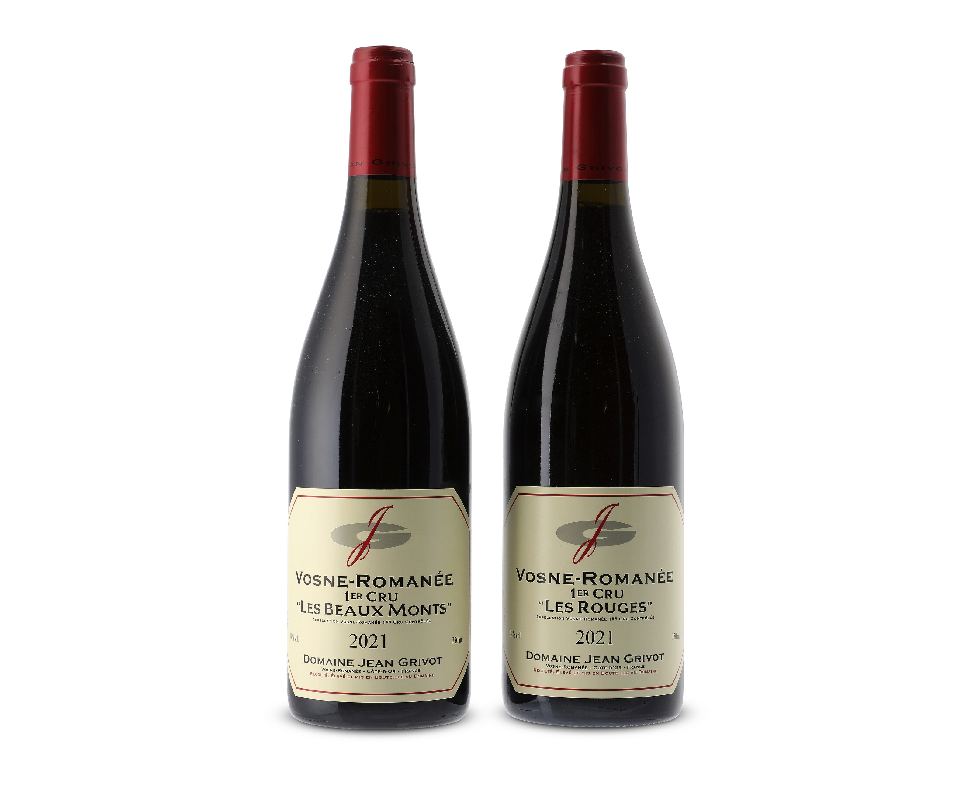 Mixed Grivot Vosne-Romanée 1er Cru 2021, Domaine Jean Grivot, Vosne ...