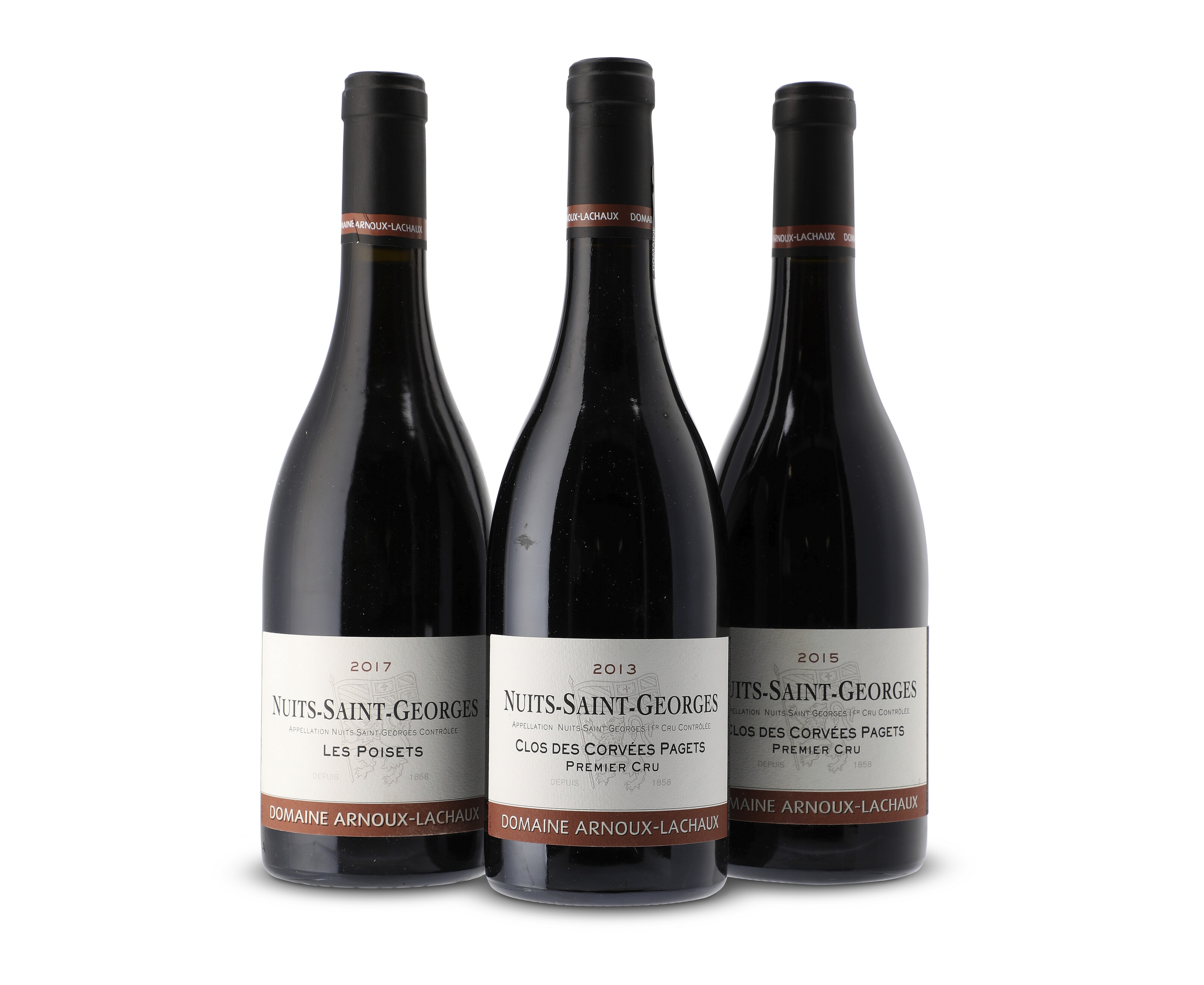 Mixed Arnoux-Lachaux Nuits-Saint-Georges 2013-2017, Domaine Arnoux ...