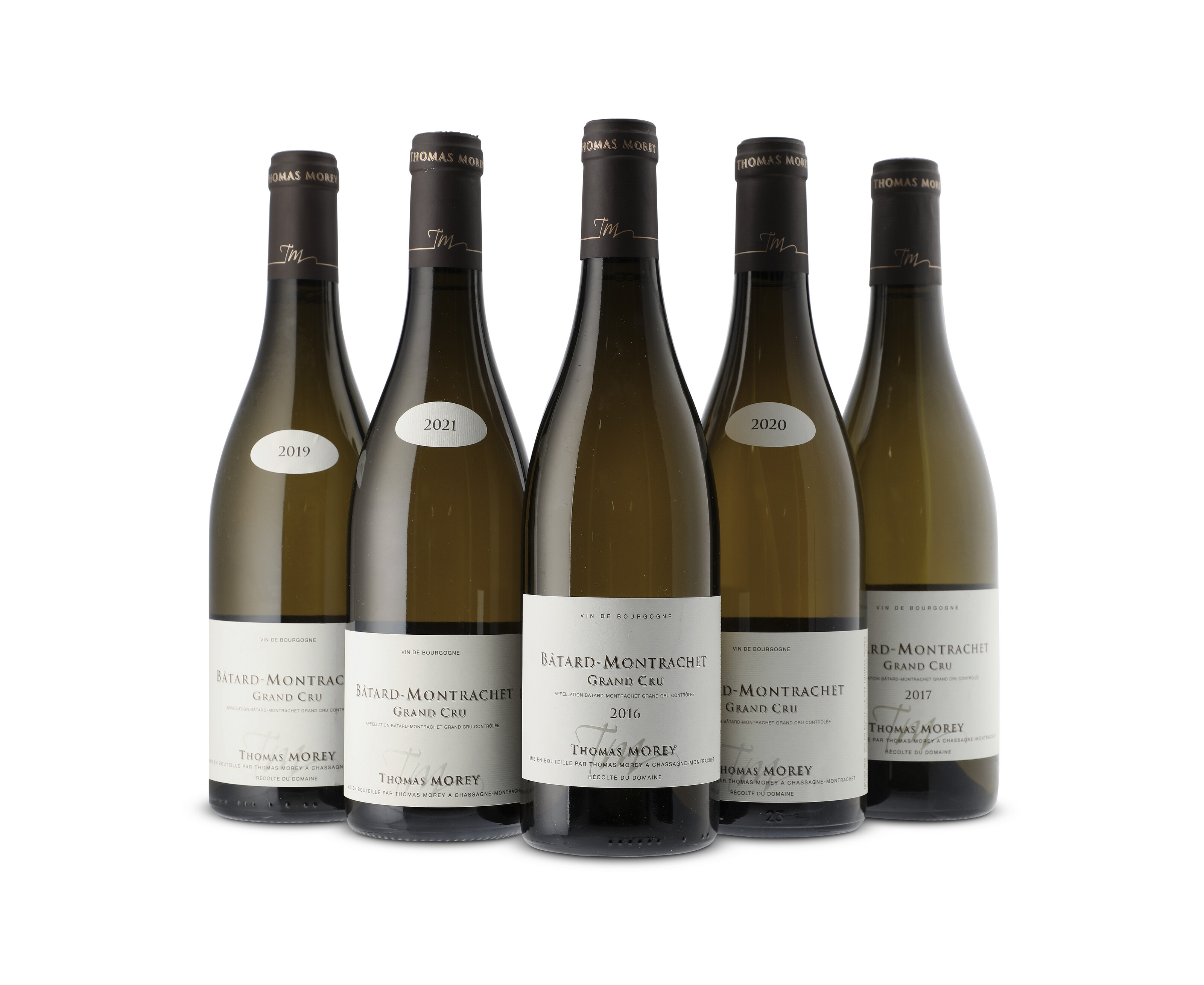Mixed Thomas Morey Bâtard-Montrachet 2016-2021, Thomas Morey, Bâtard ...
