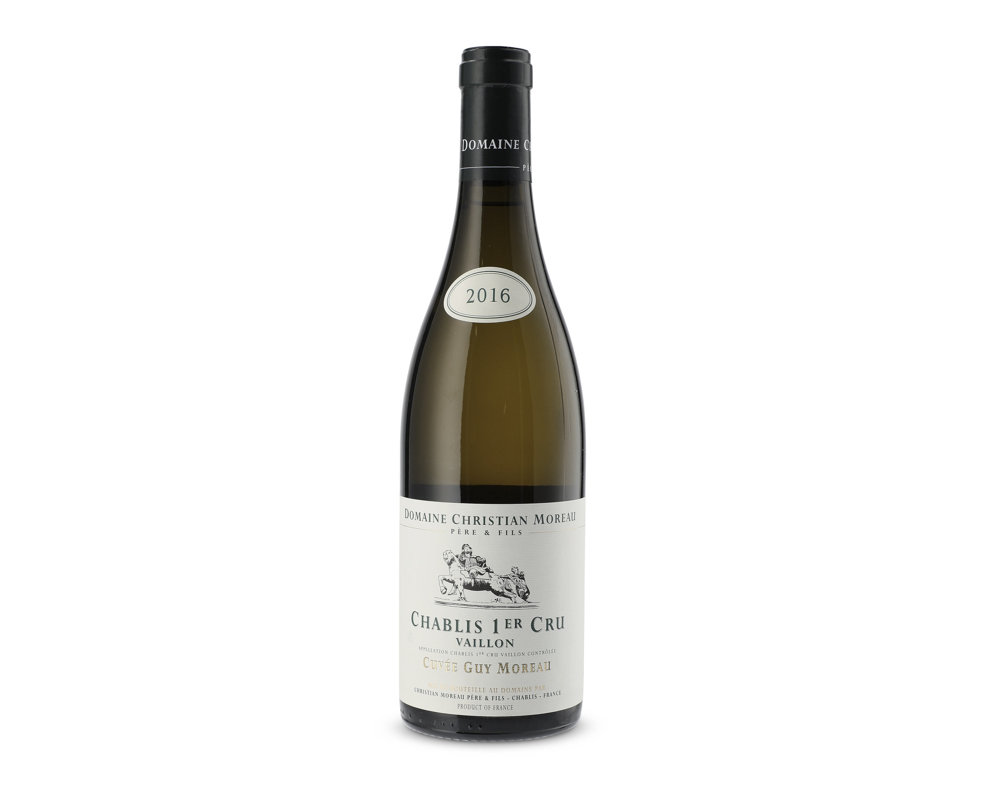 Domaine Christian Moreau, Chablis, Vaillons Cuvée Guy Moreau 2016, In ...