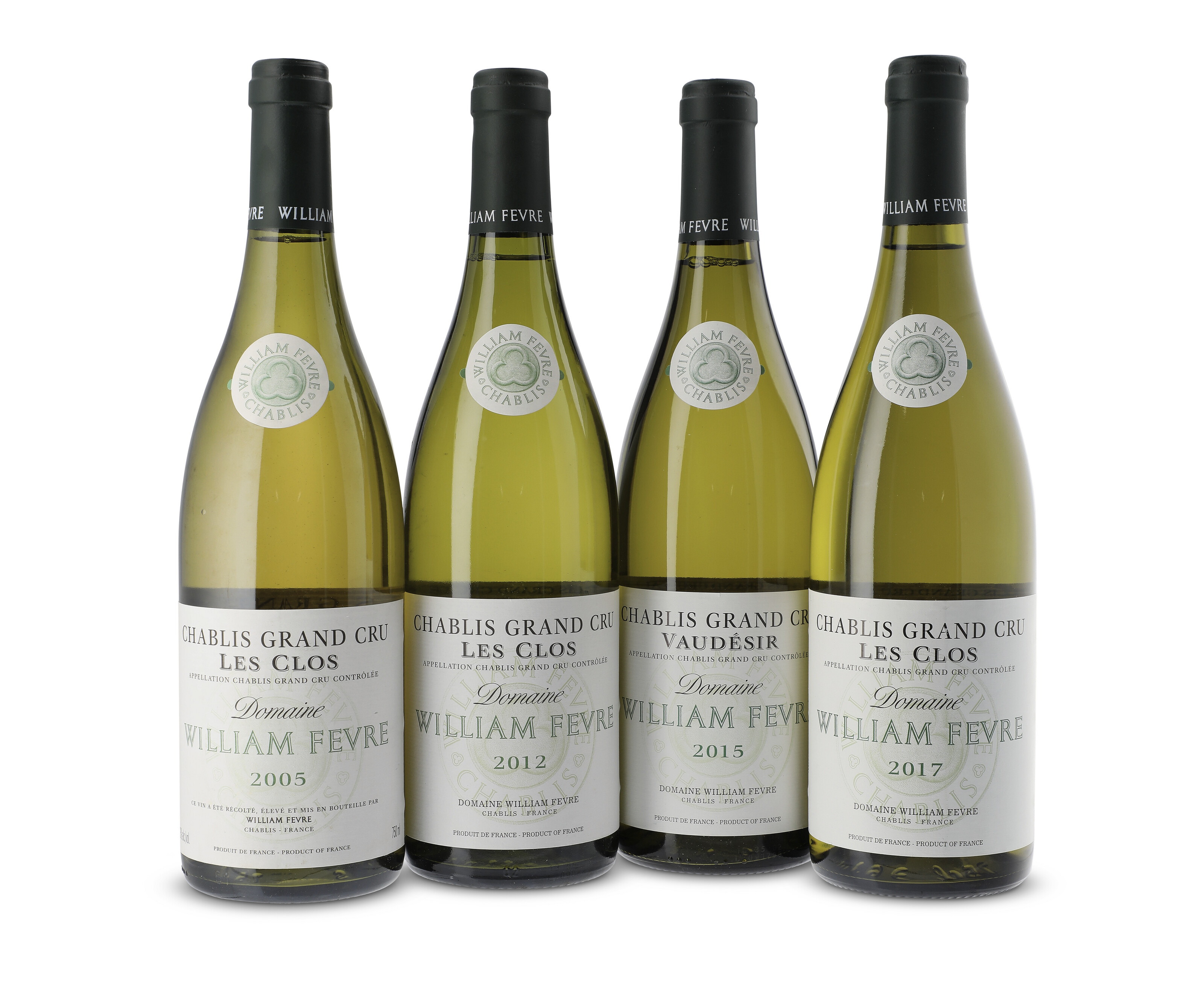 Mixed William Fèvre Chablis Grand Cru 2005-2017, Domaine William Fèvre ...