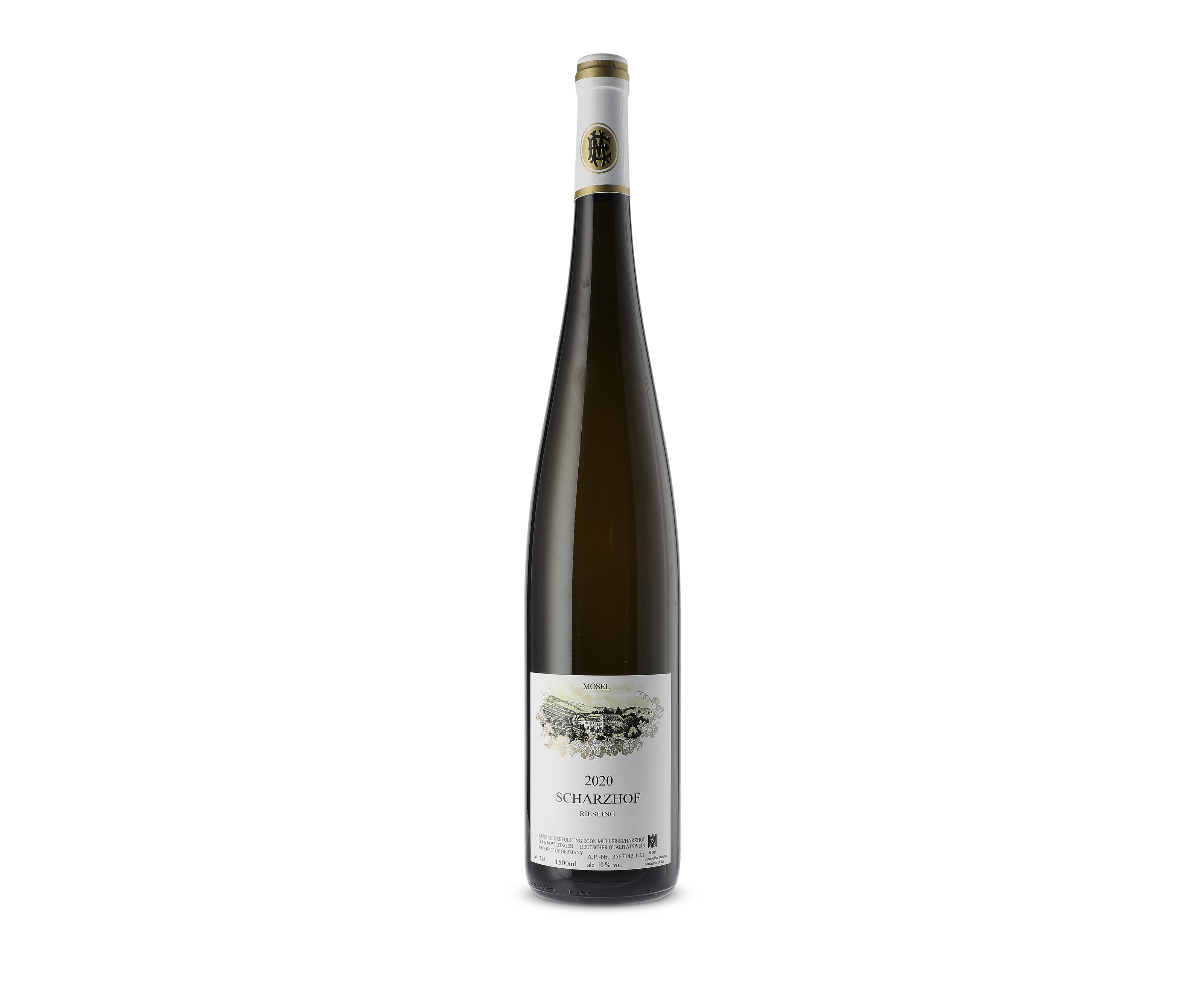 Egon Muller, Scharzhof Riesling QBA, Mosel 2020, In three-magnum original cartons | Christie’s