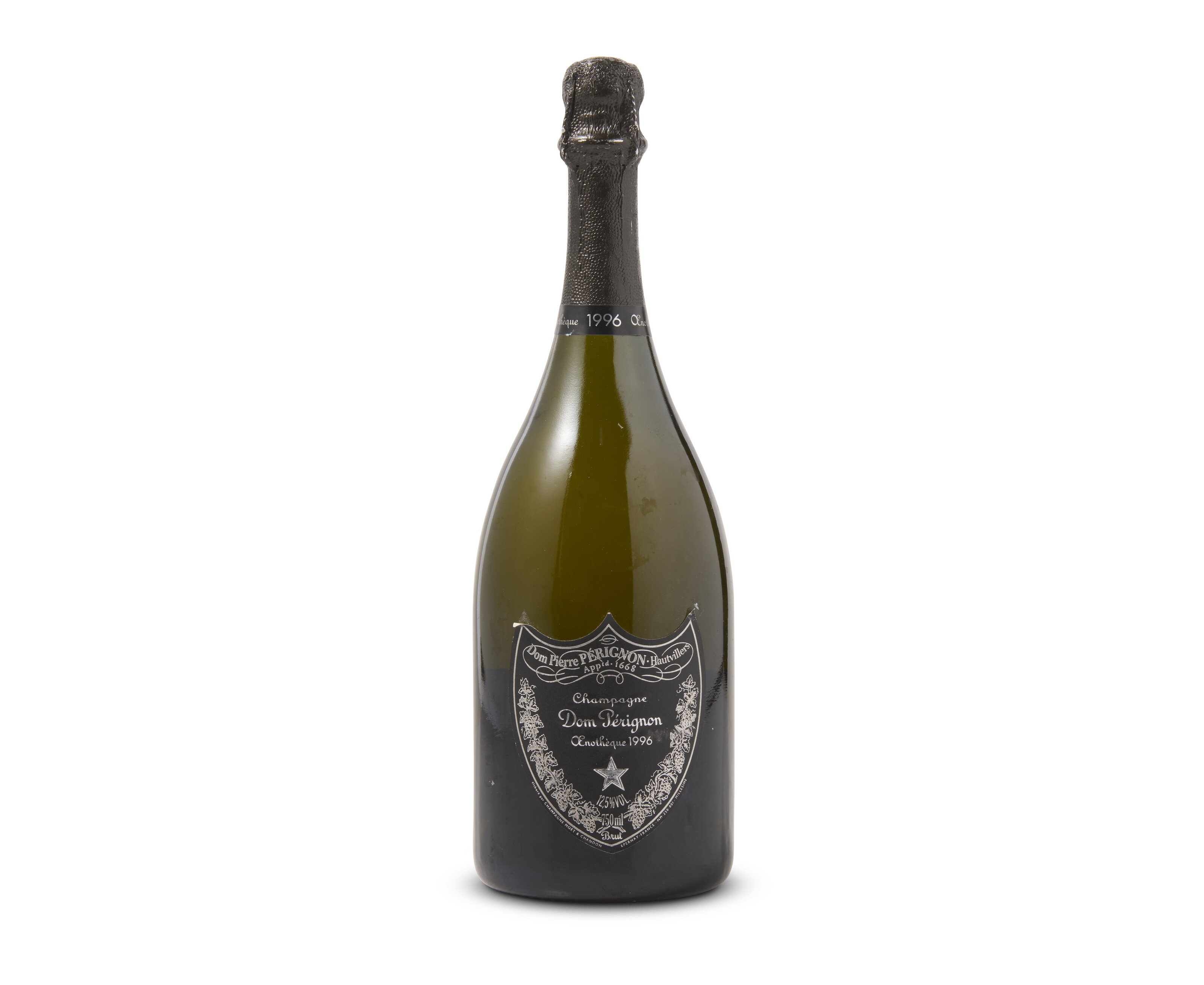 Dom Pérignon, Oenothèque 1996, Creased label. Level: 2cm | Christie’s