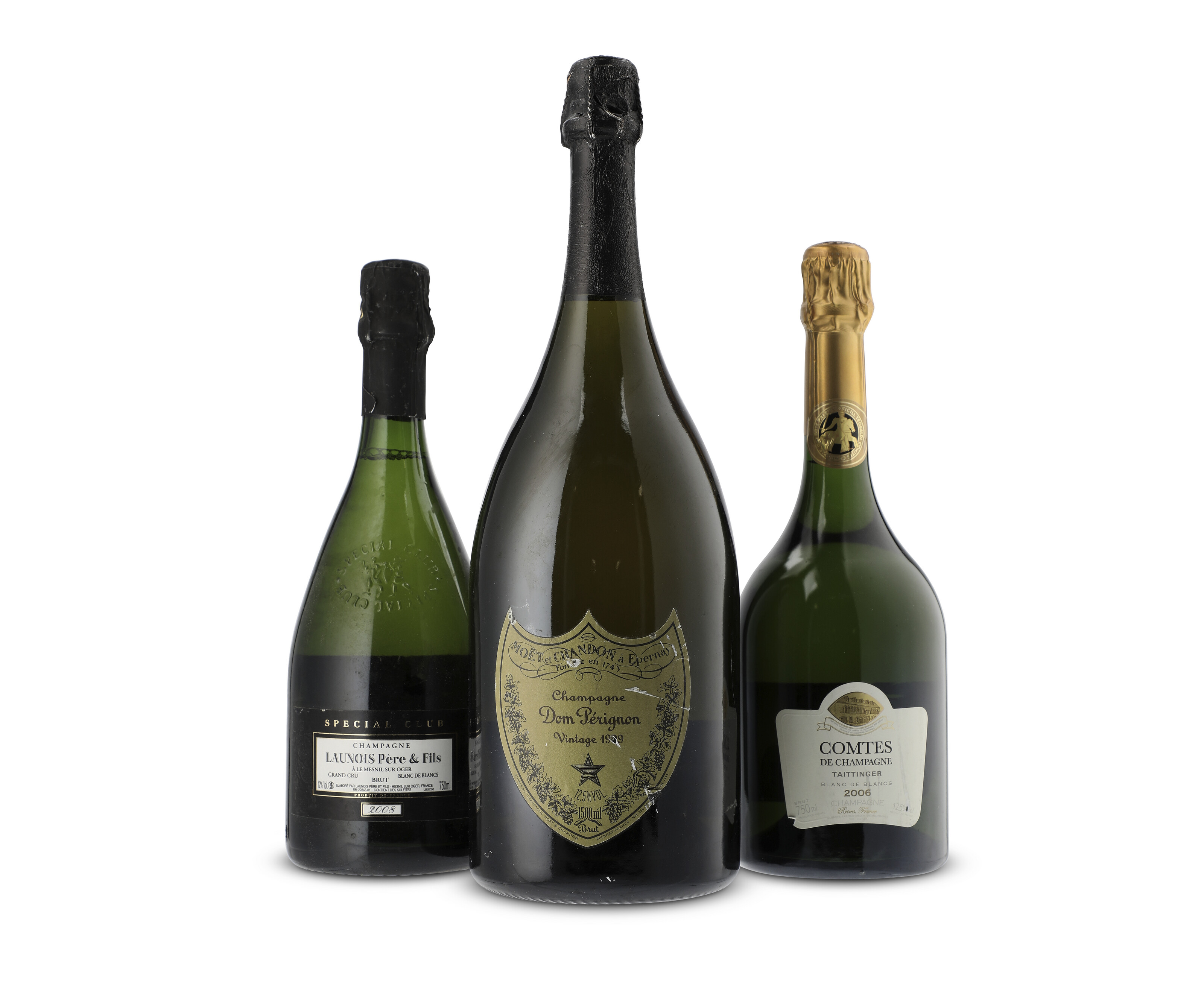 Mixed Lot | Champagne | 1999 - 2008, Dom Pérignon 1999 (1 Magnum ...