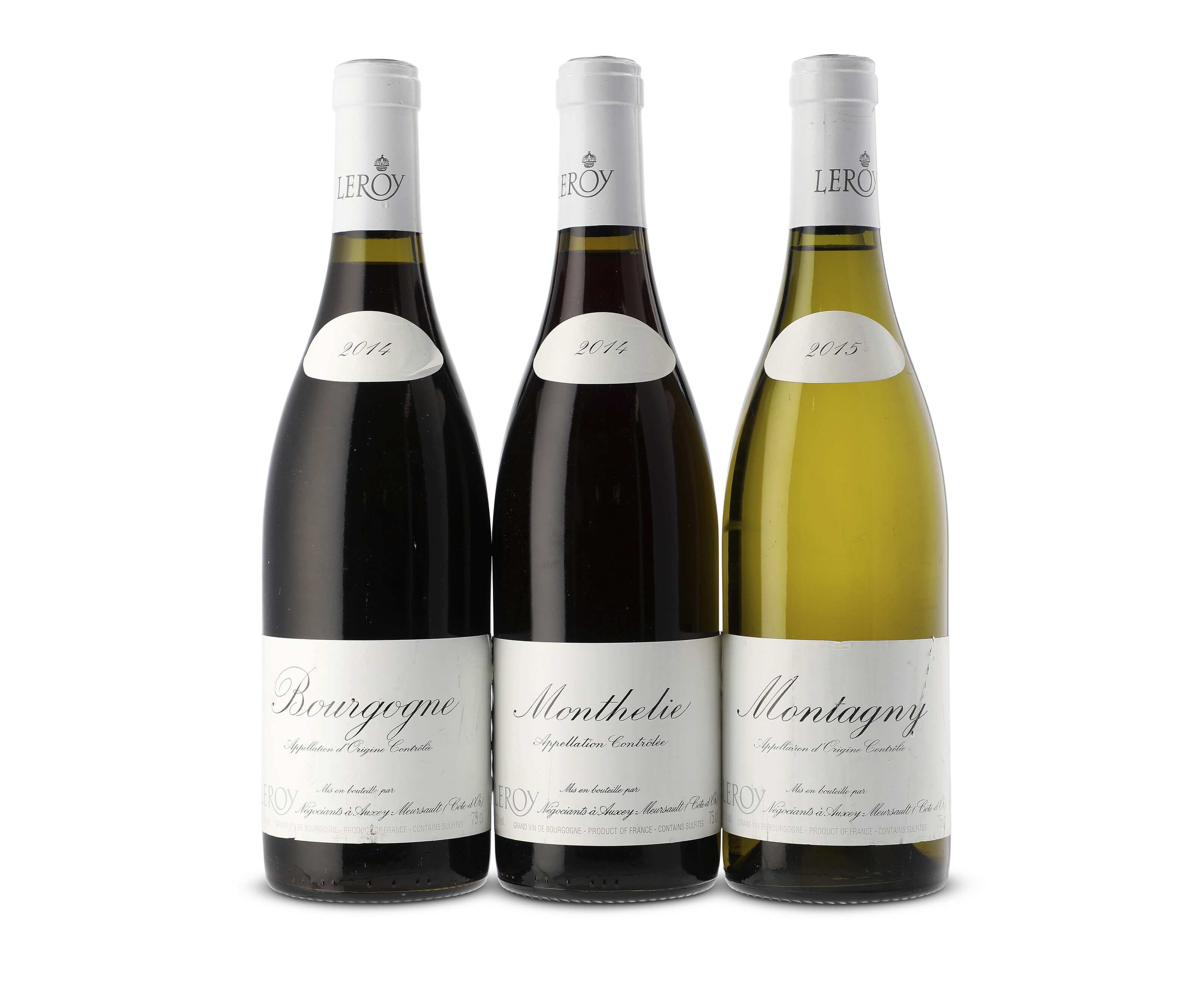 Mixed Lot | Maison Leroy | 2014 - 2015, Maison Leroy, Montagny Premier ...