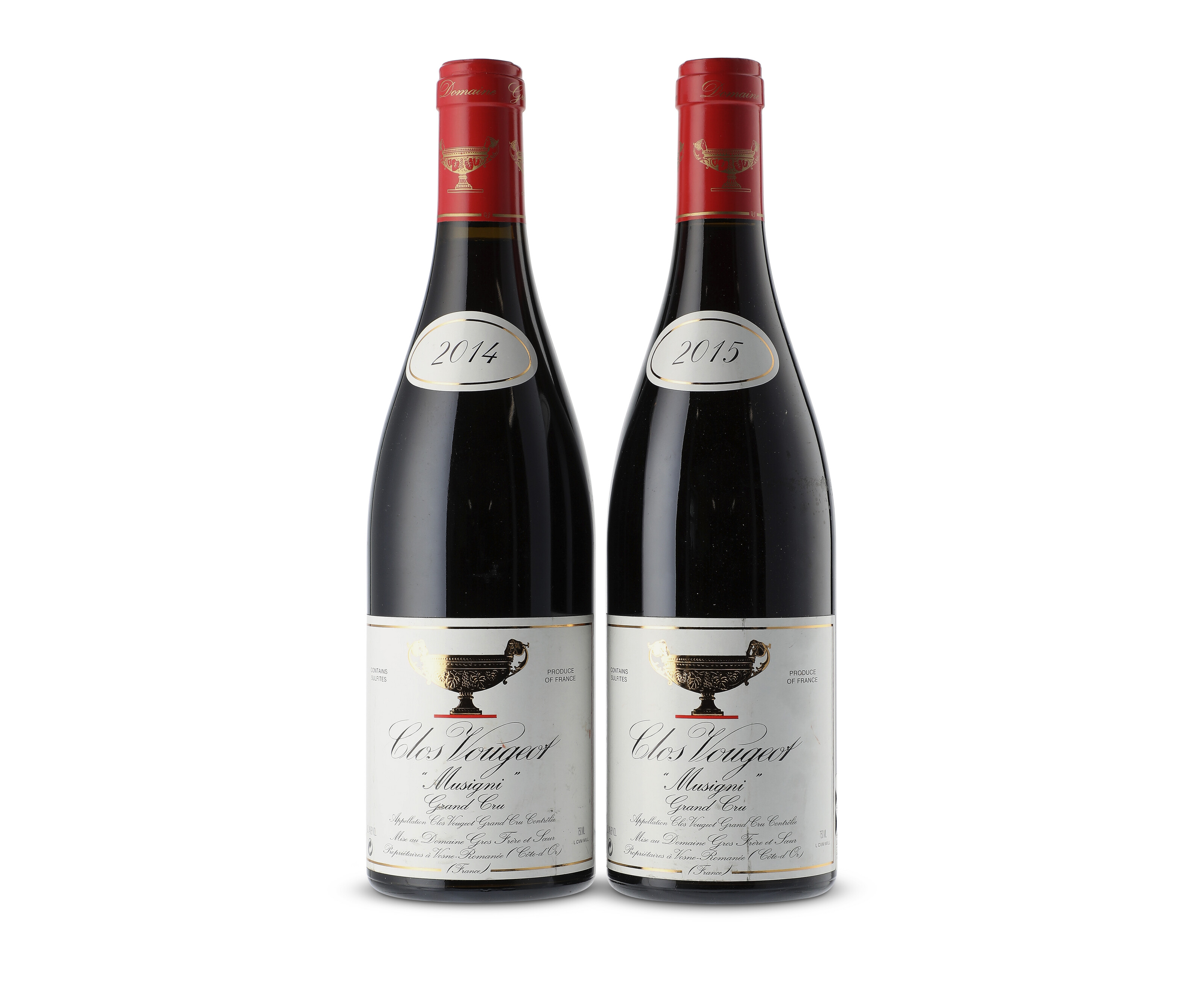 Gros Frere et Soeur, Clos de Vougeot, Musigni 'Vertical' | 2014 - 2015 ...