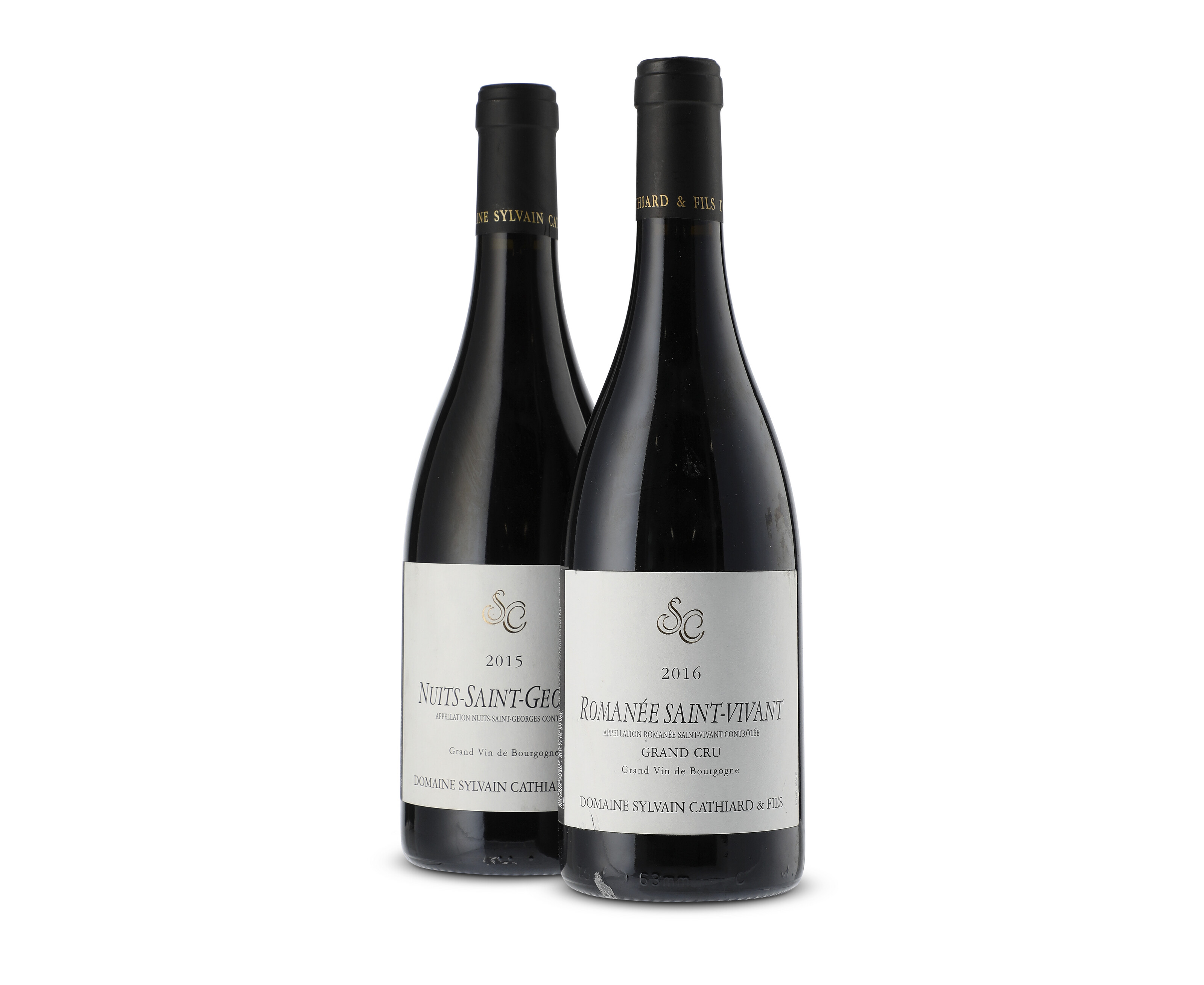 Mixed Lot | Domaine Sylvain Cathiard | 2015 - 2016, Domaine Sylvain ...