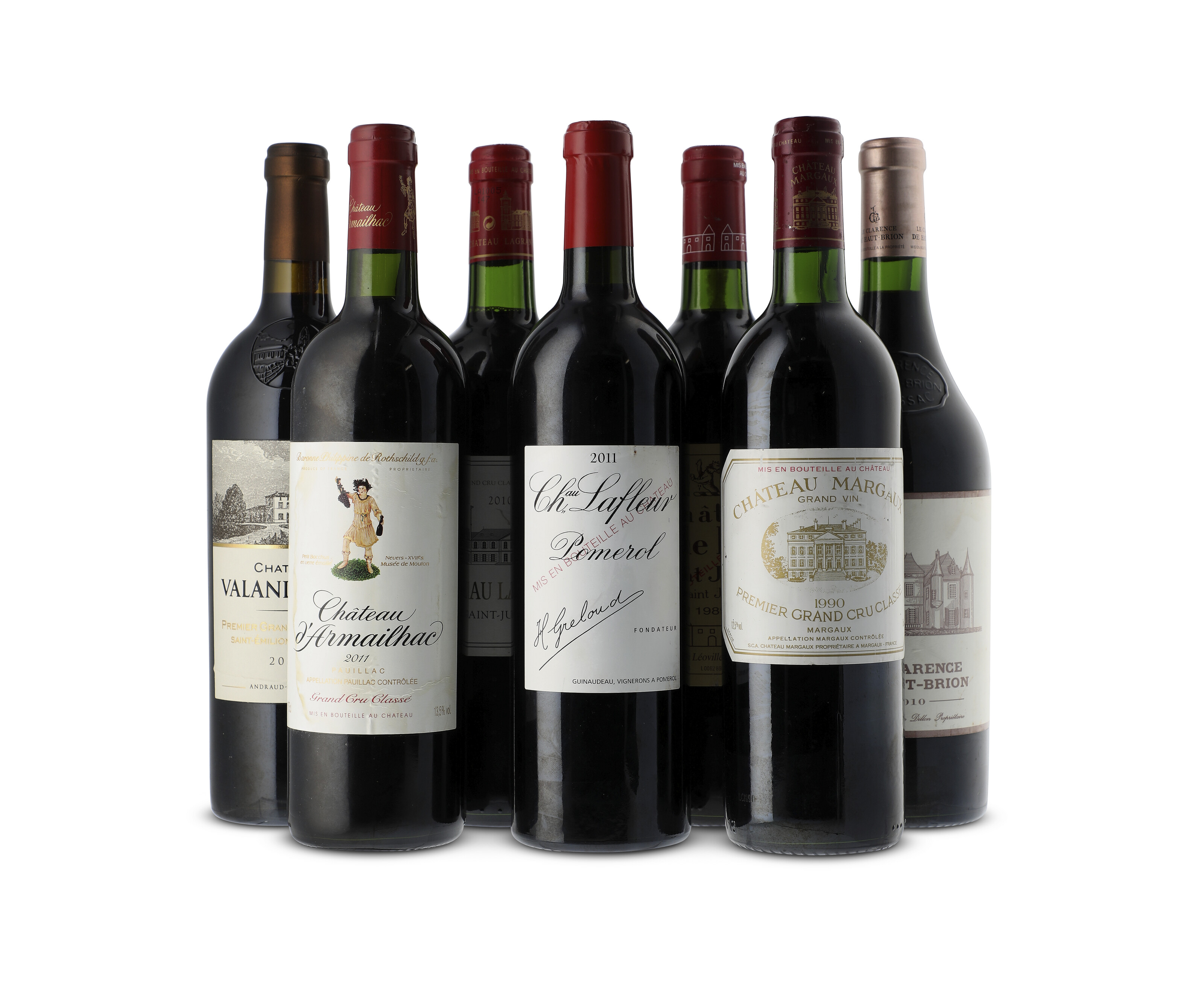 Mixed Lot | Bordeaux | 1989 - 2019, Château Margaux 1990 (1 Bottle)U. ts, good appearanceLe ...