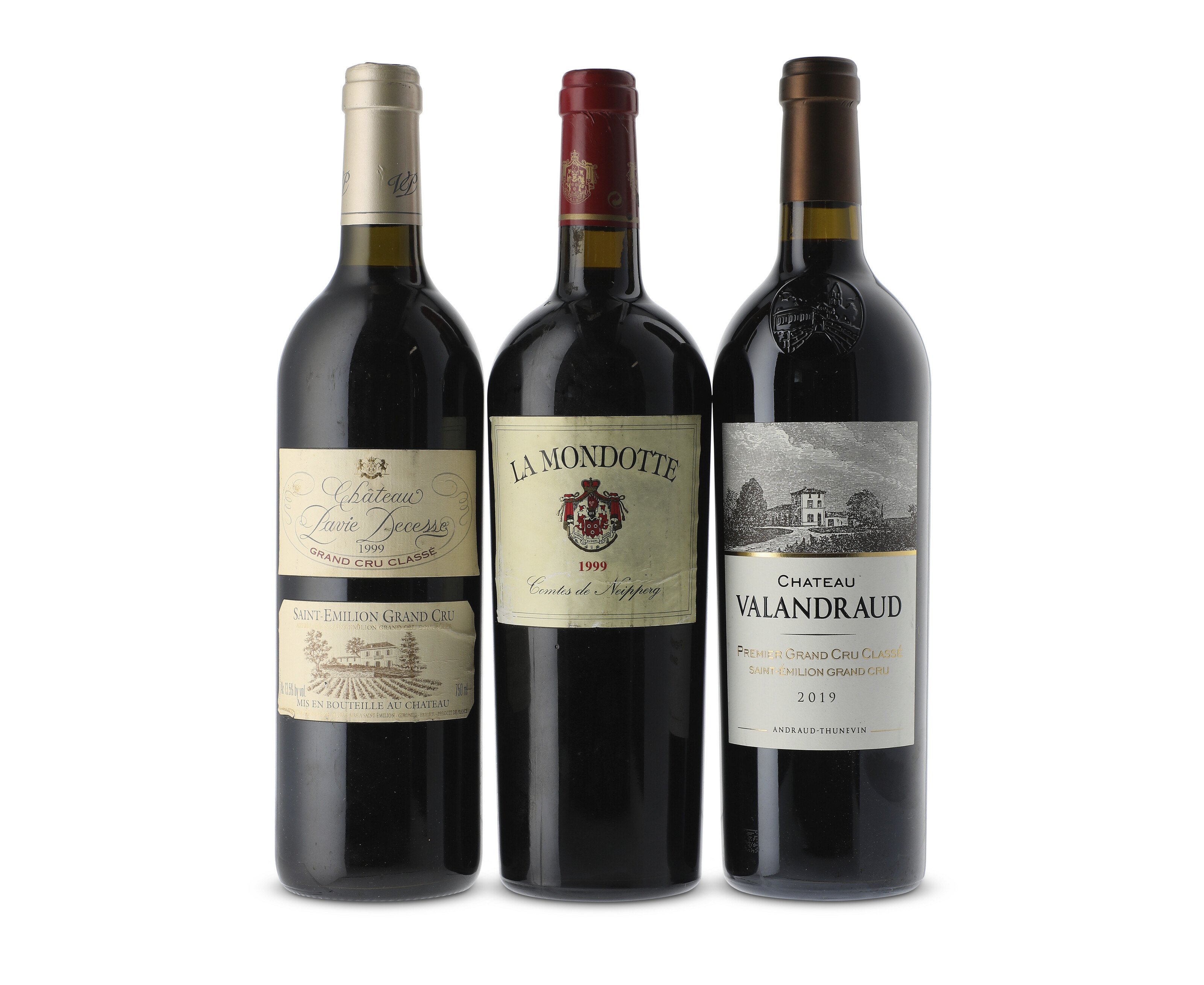 Mixed Lot | Bordeaux | 1999 - 2019, La Mondotte 1999 (1 Bottle)U. in ...