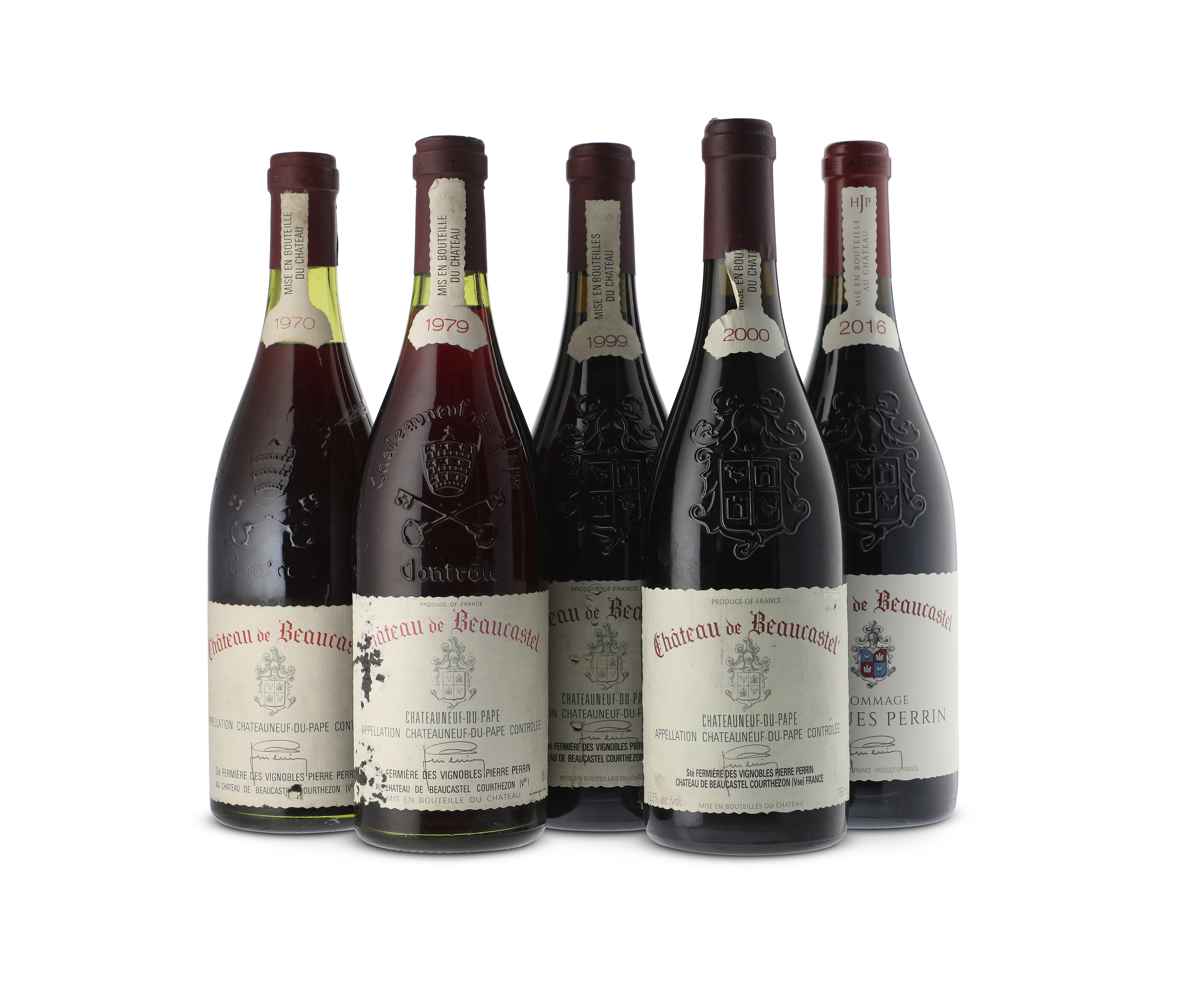 Mixed Lot | Famille Perrin | 1970 - 2016, Chateau de Beaucastel Rouge ...
