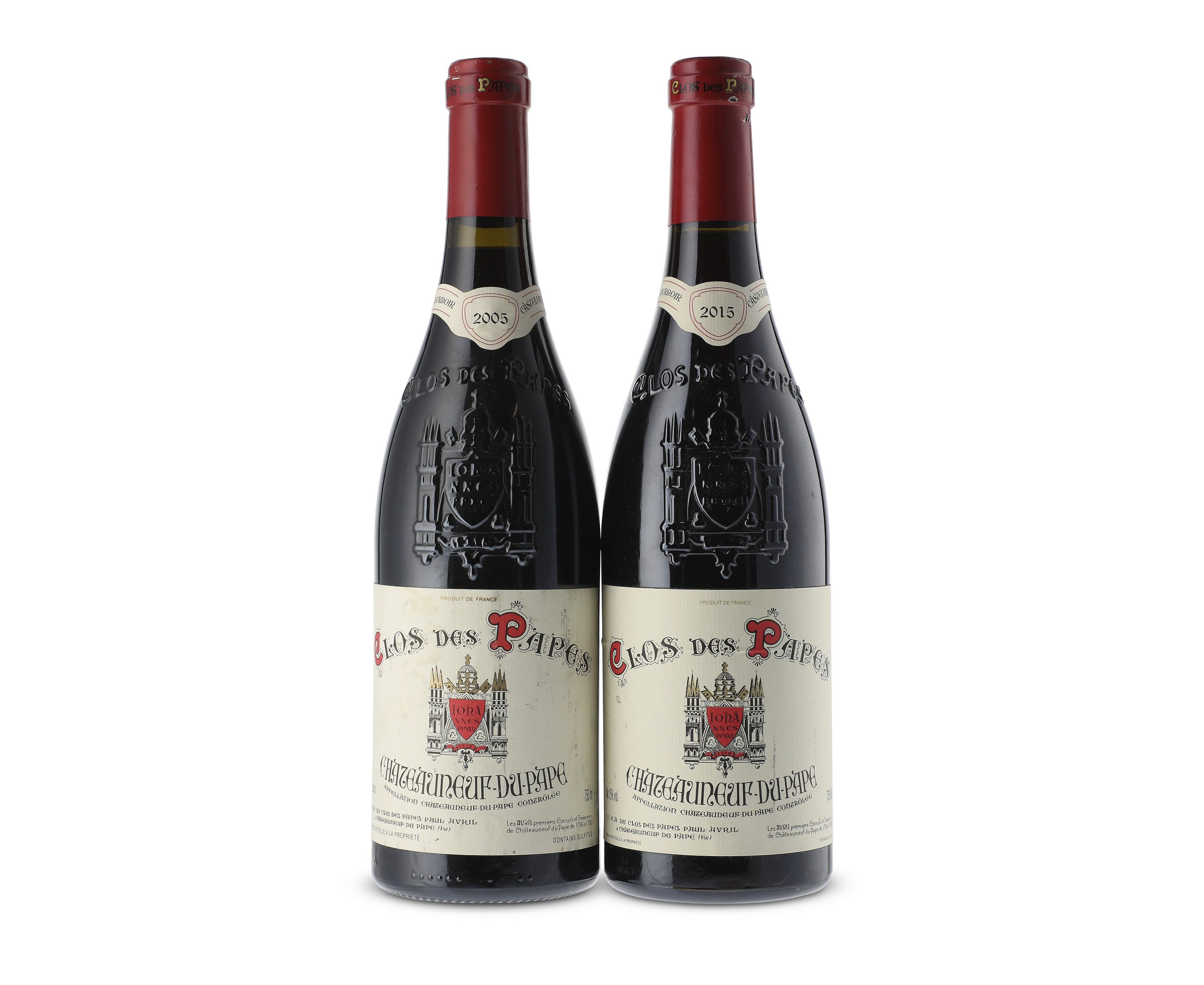 Clos des Papes, Chateauneuf-du-Pape, Rouge 'Vertical' | 2005 - 2015 ...