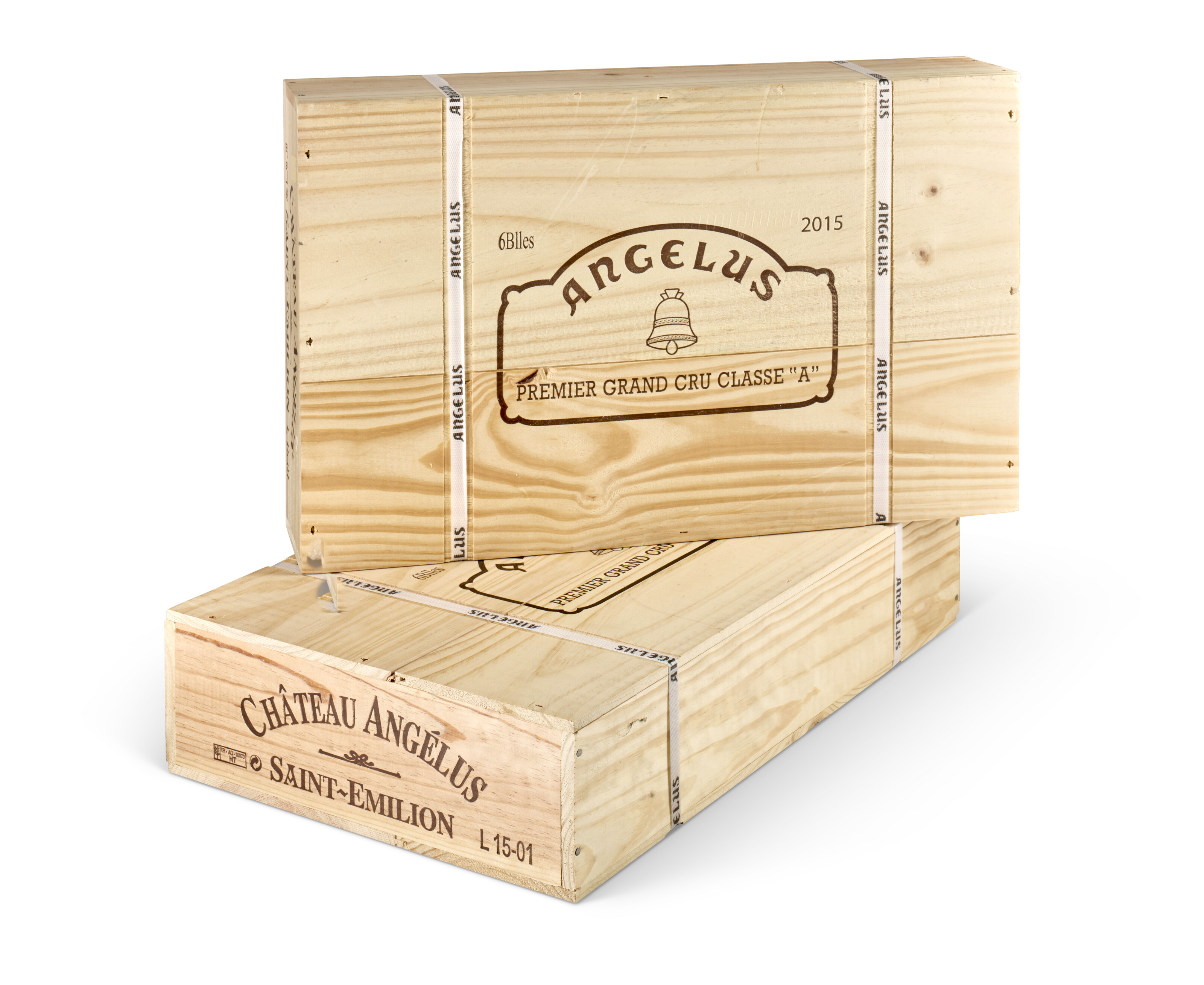 Château Angélus 2015, Saint-Émilion, 1er Grand Cru Classé AIn six ...