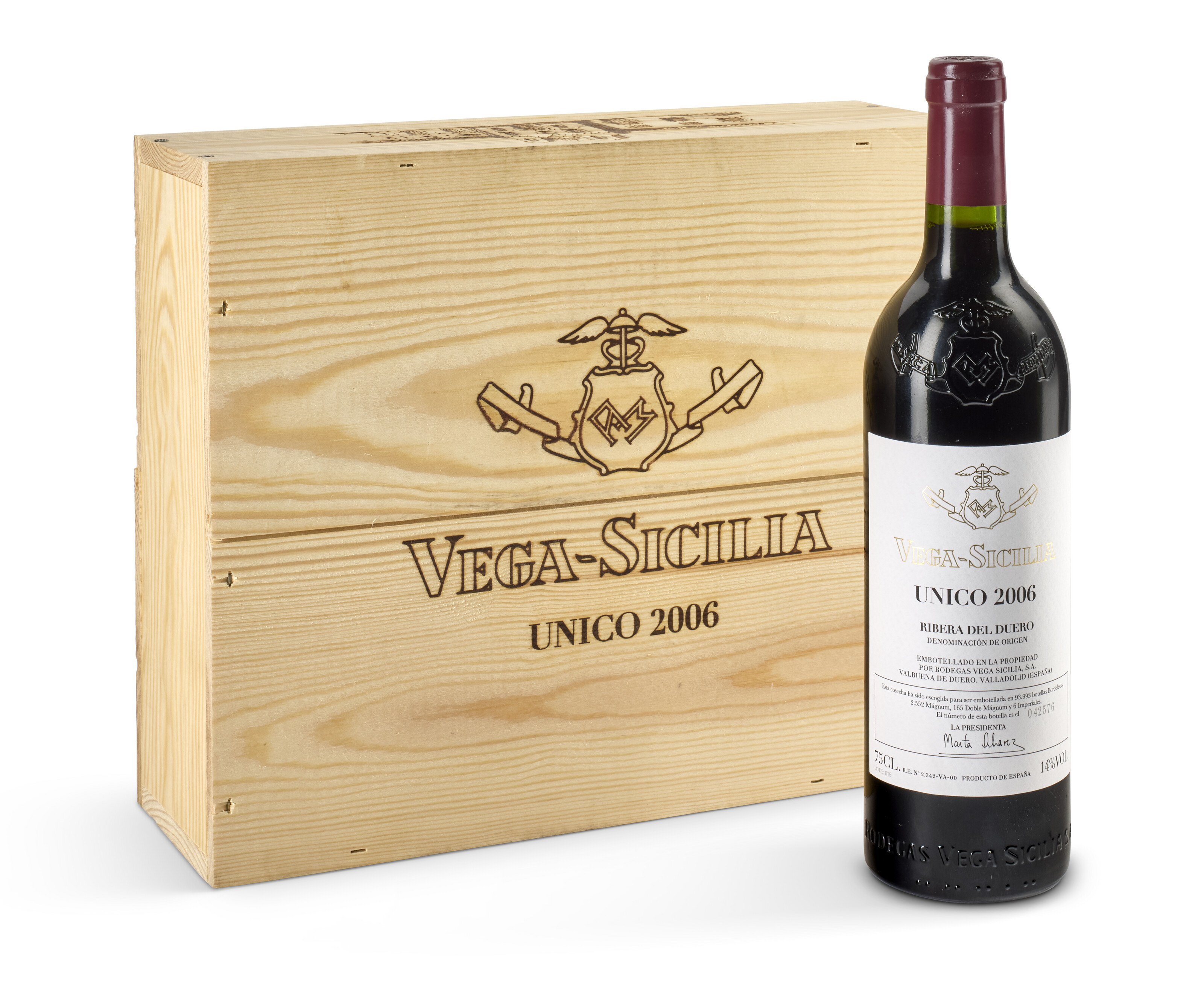 Vega Sicilia, Unico, Ribera del Duero 2006, In three-bottle original ...
