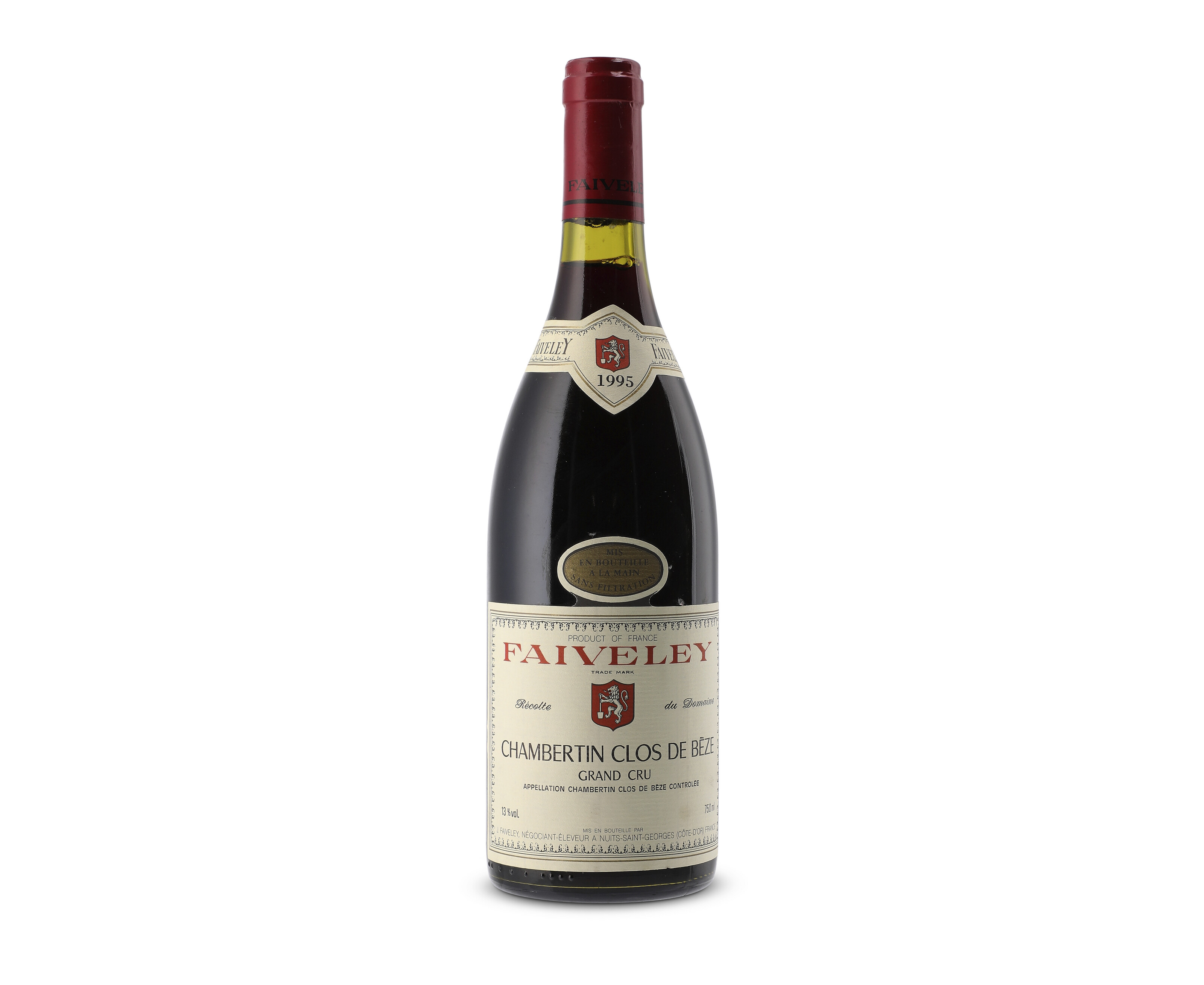 Domaine Faiveley, Chambertin-Clos de Bèze 1995, Côte de Nuits, Grand ...