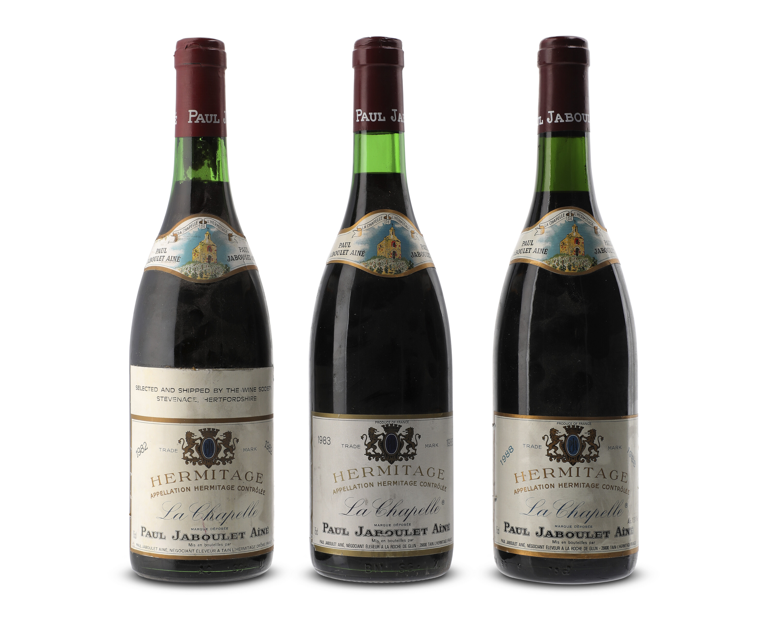 Mixed Jaboulet Hermitage La Chapelle 1982-1988, Paul Jaboulet Aîné ...