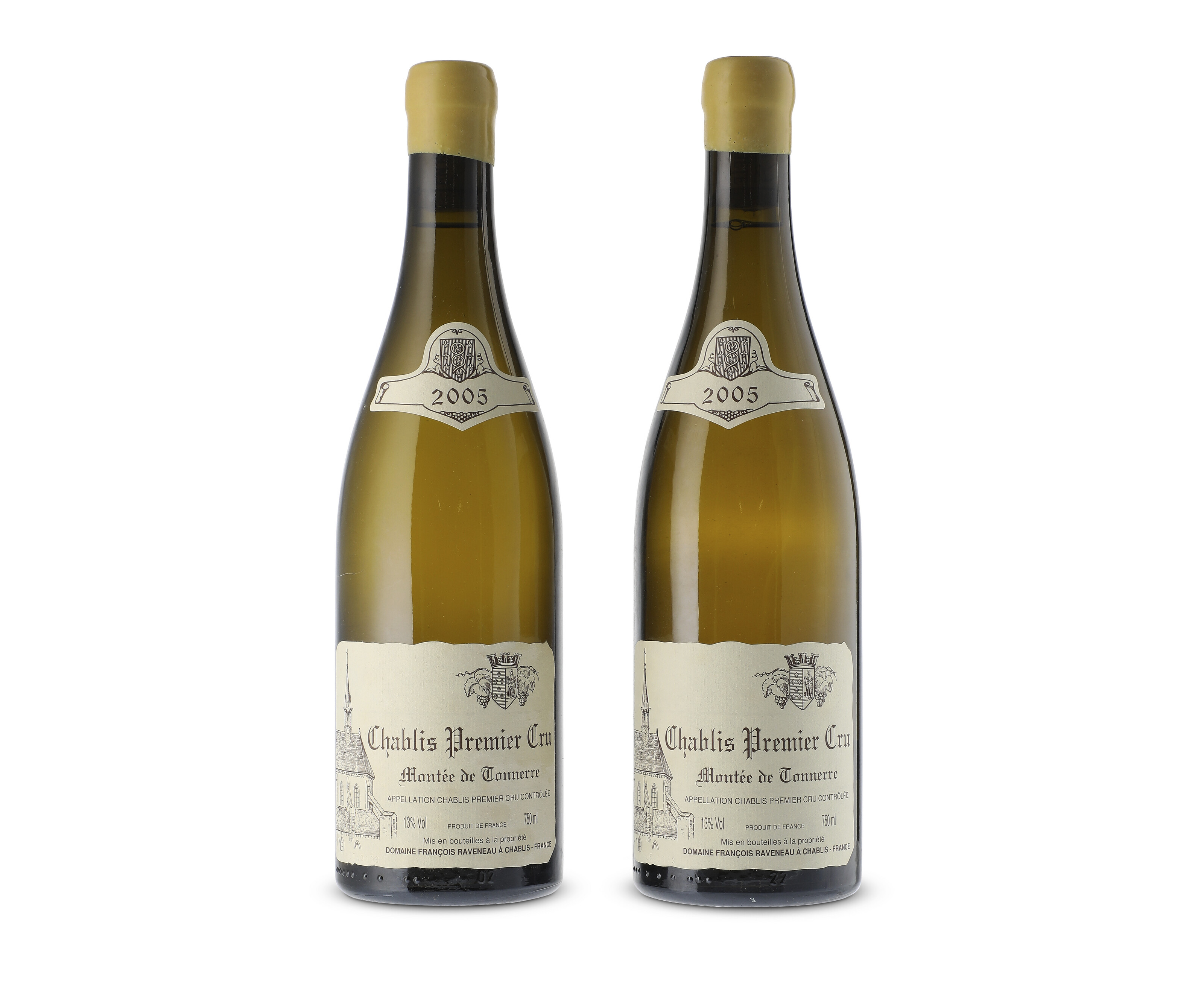 Domaine François Raveneau, Chablis, Montée de Tonnerre 2005, Slightly ...