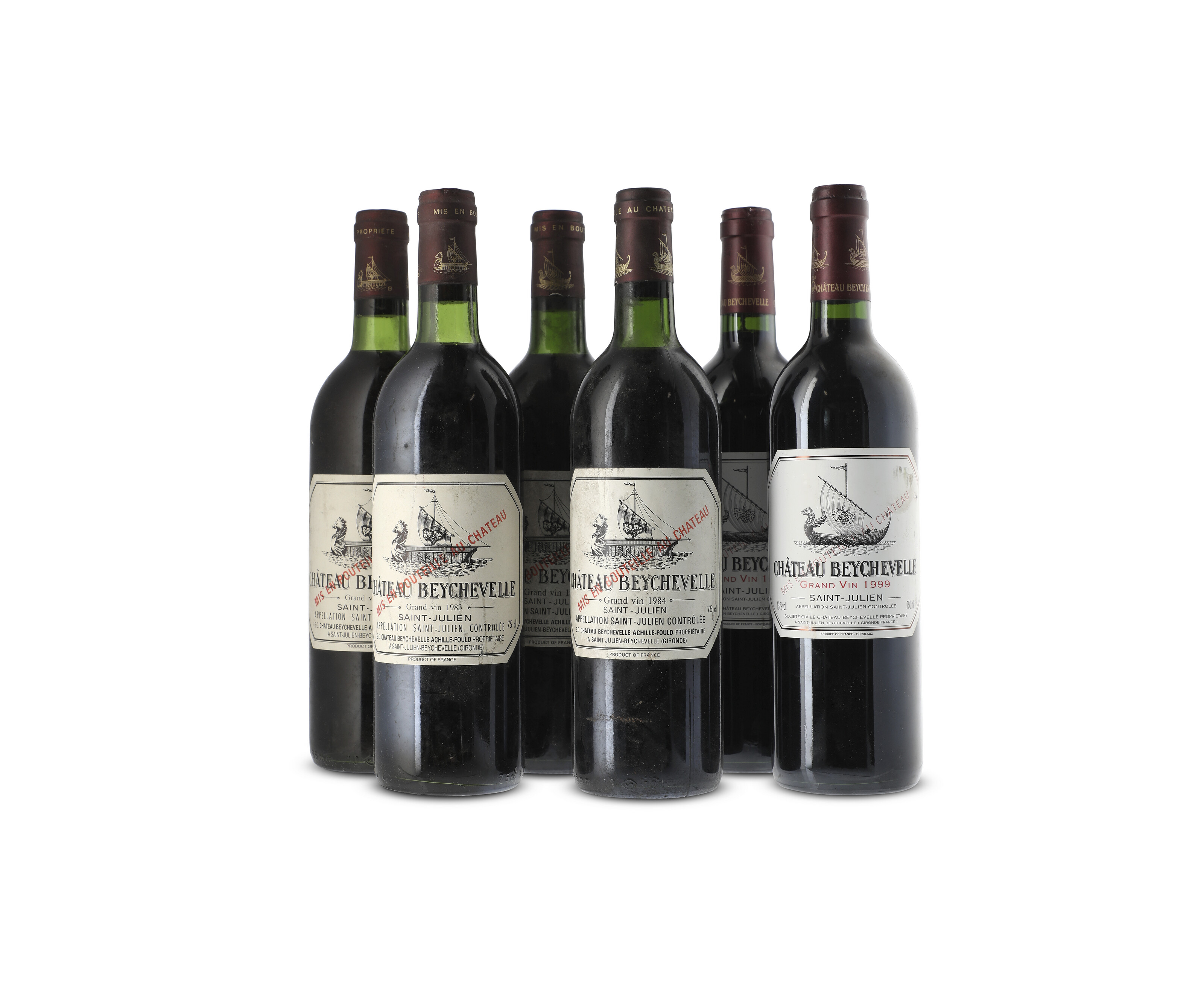 Château Beychevelle 'Vertical' | 1983 - 1999, Château Beychevelle1999 ...