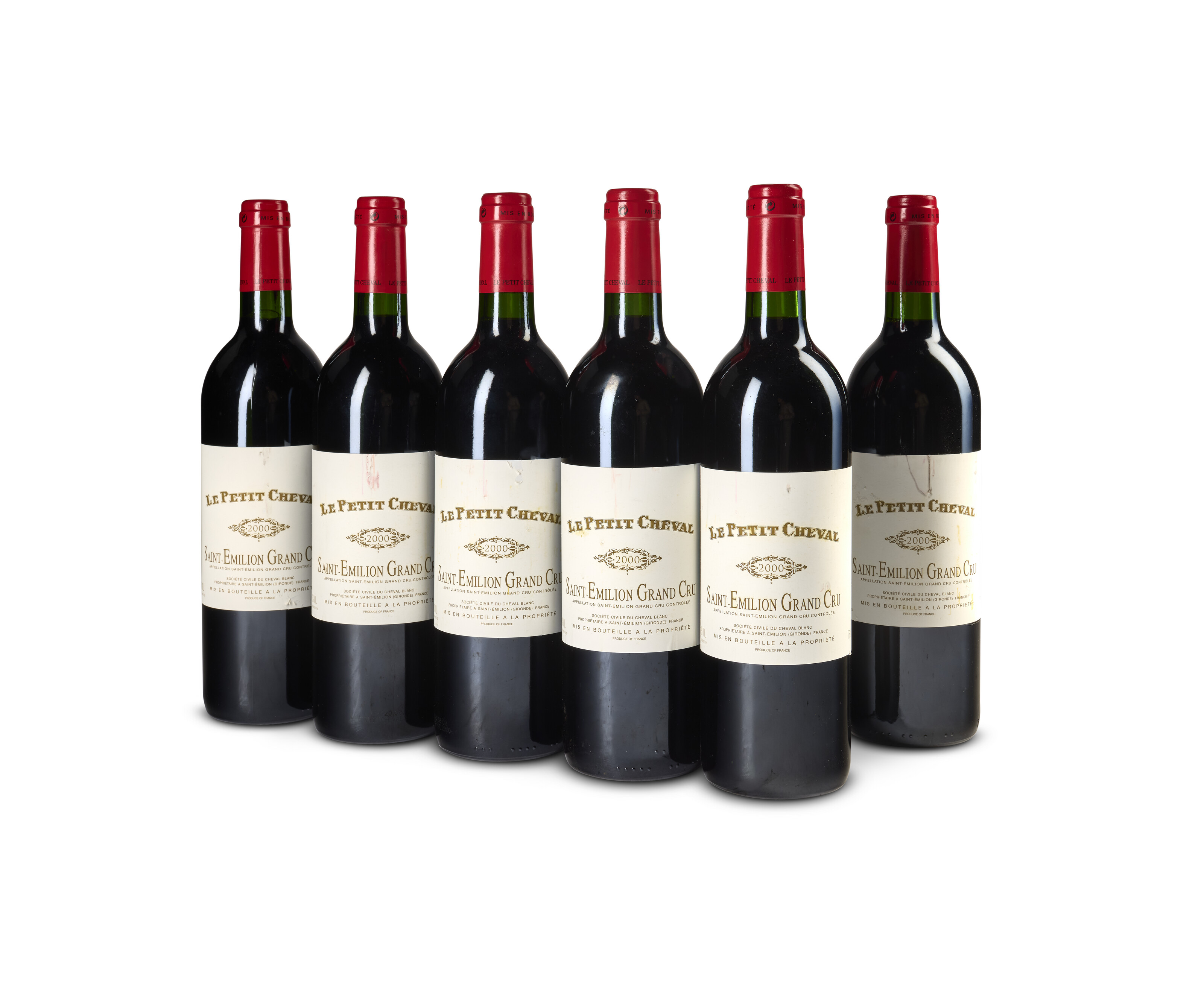 Le Petit Cheval 2000, Saint-Émilion Grand CruU. bon or better, slightly ...